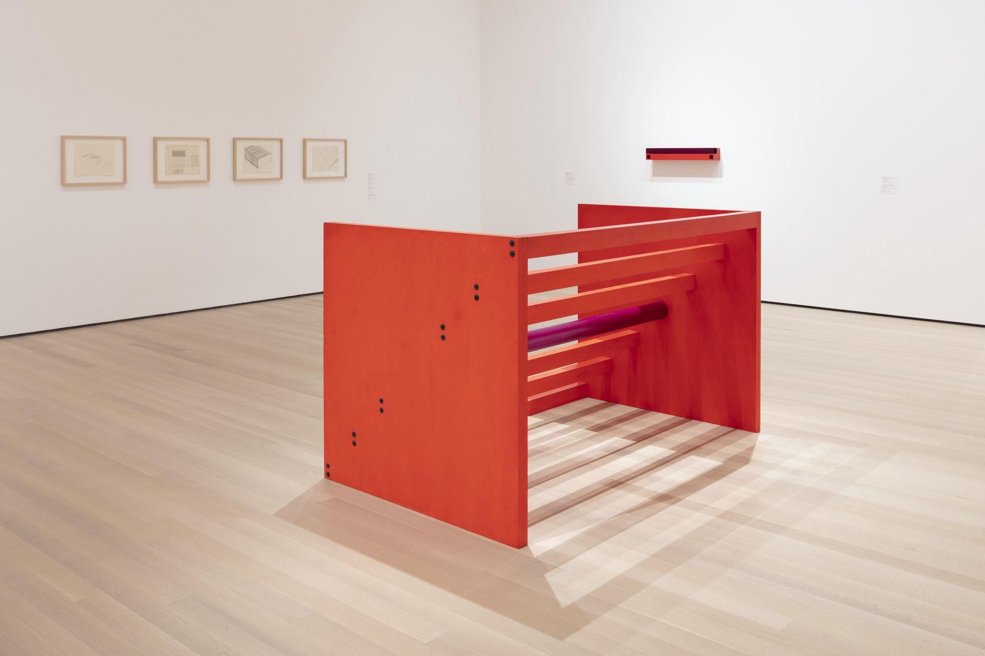 Installation view of the exhibition "Judd" | MoMA