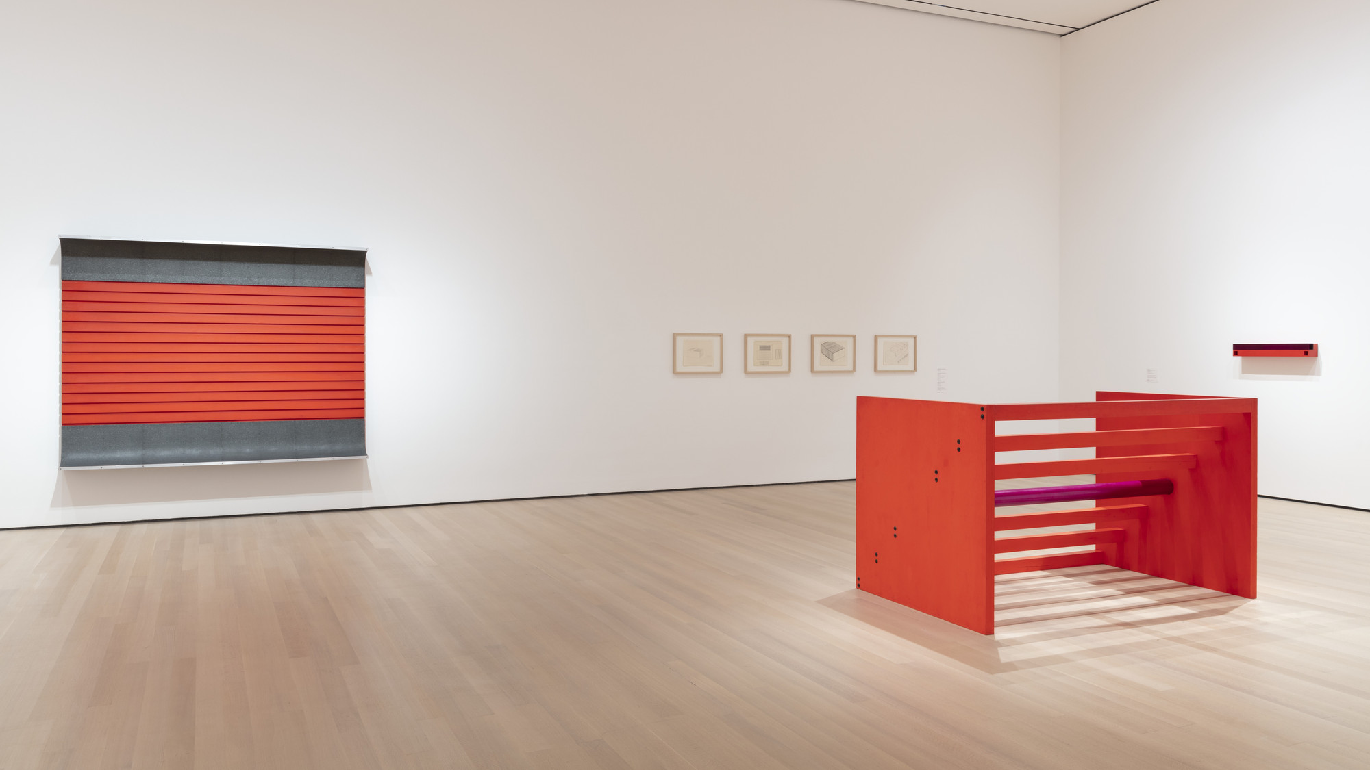Installation view of the exhibition "Judd" | MoMA