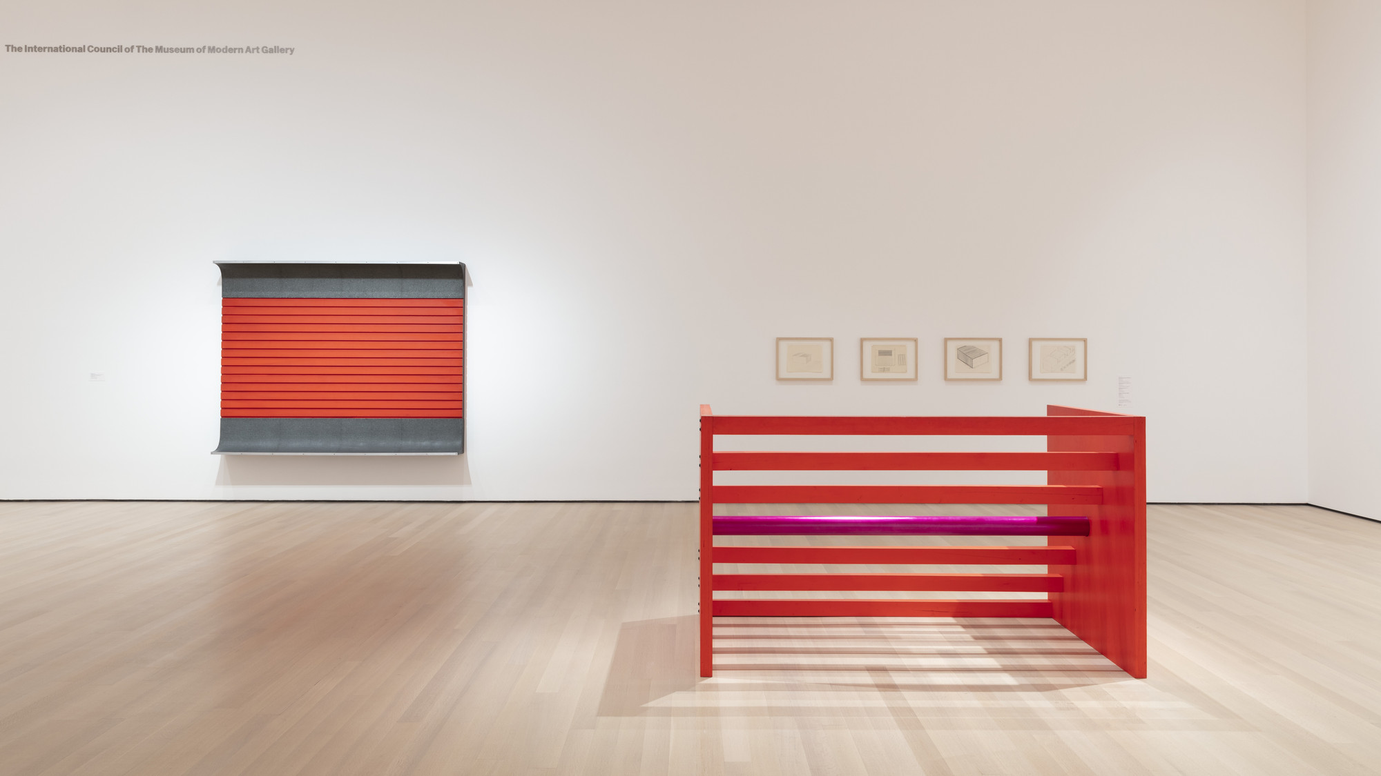 Installation view of the exhibition "Judd" | MoMA