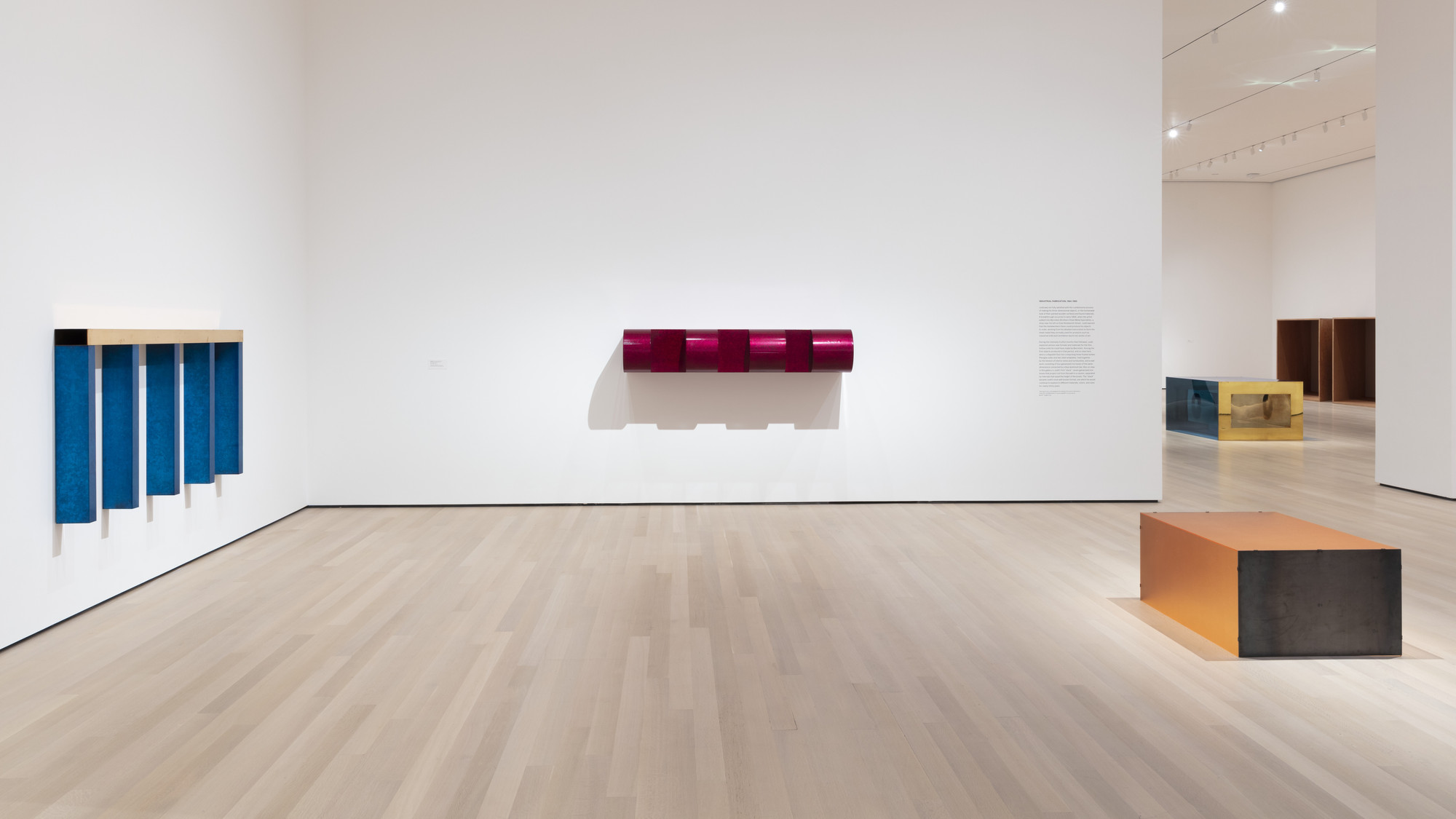 Installation view of the exhibition "Judd" | MoMA