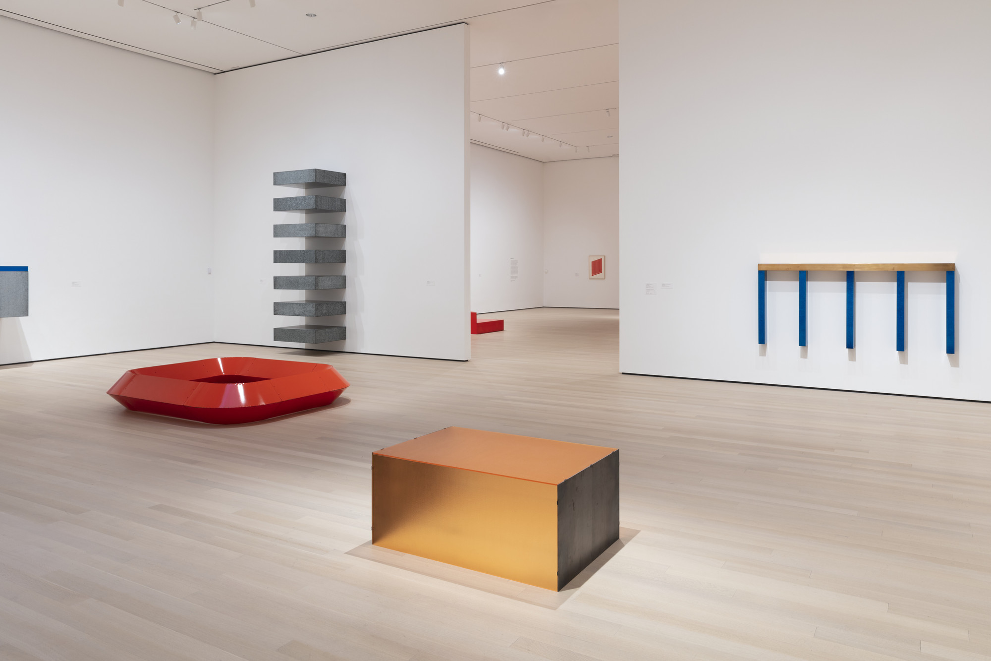 Installation view of the exhibition "Judd" | MoMA