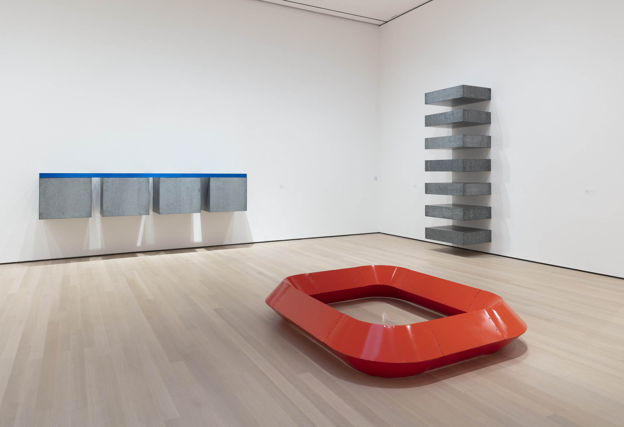 Installation view of the exhibition "Judd" | MoMA