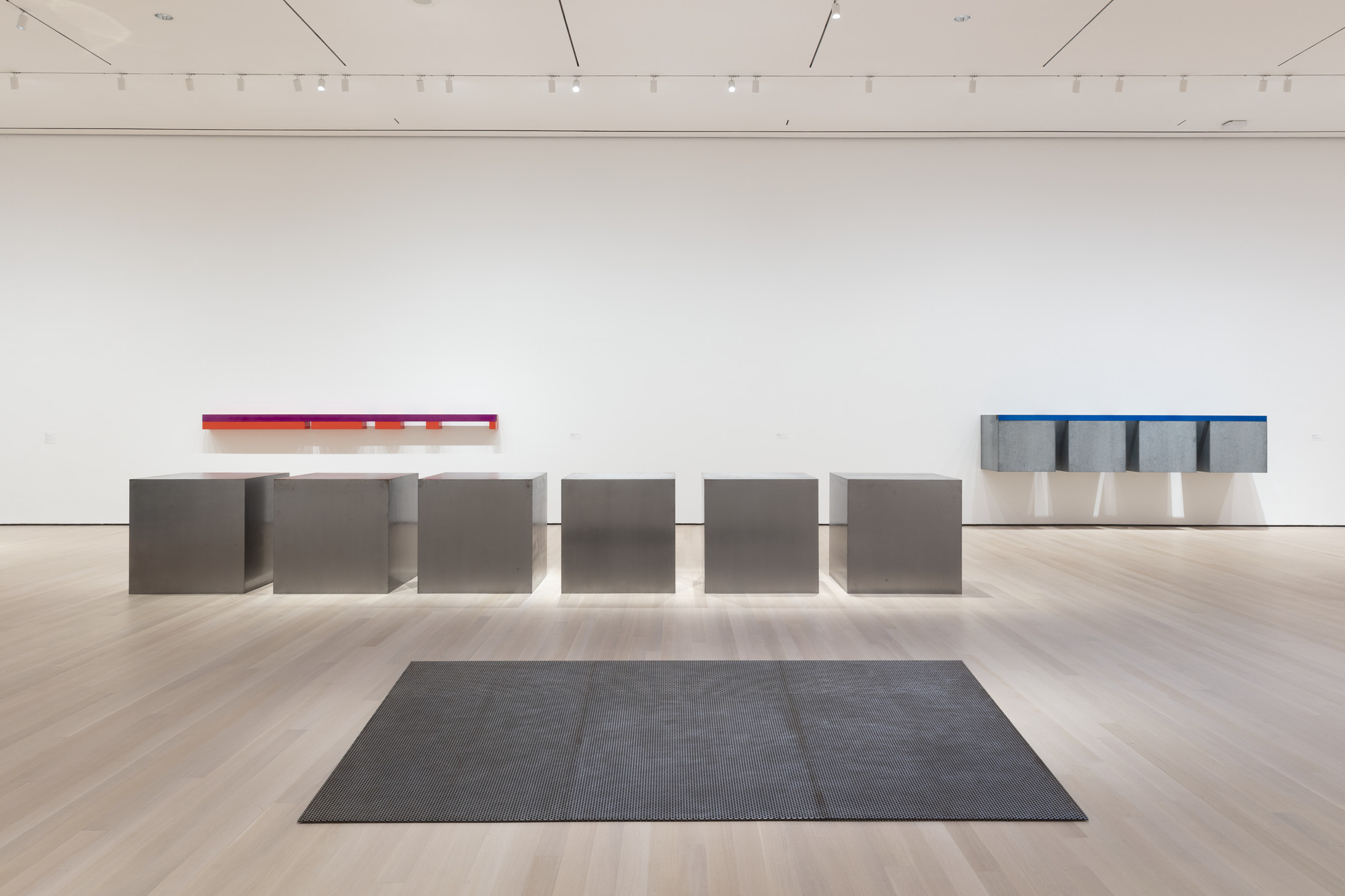 Installation view of the exhibition "Judd" | MoMA