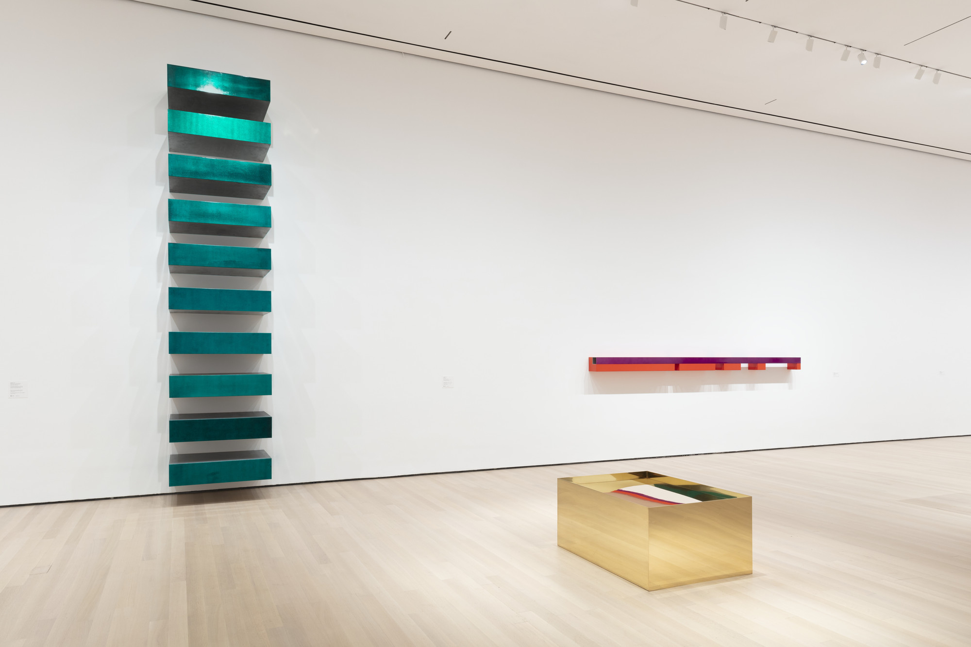 Installation view of the exhibition "Judd" | MoMA