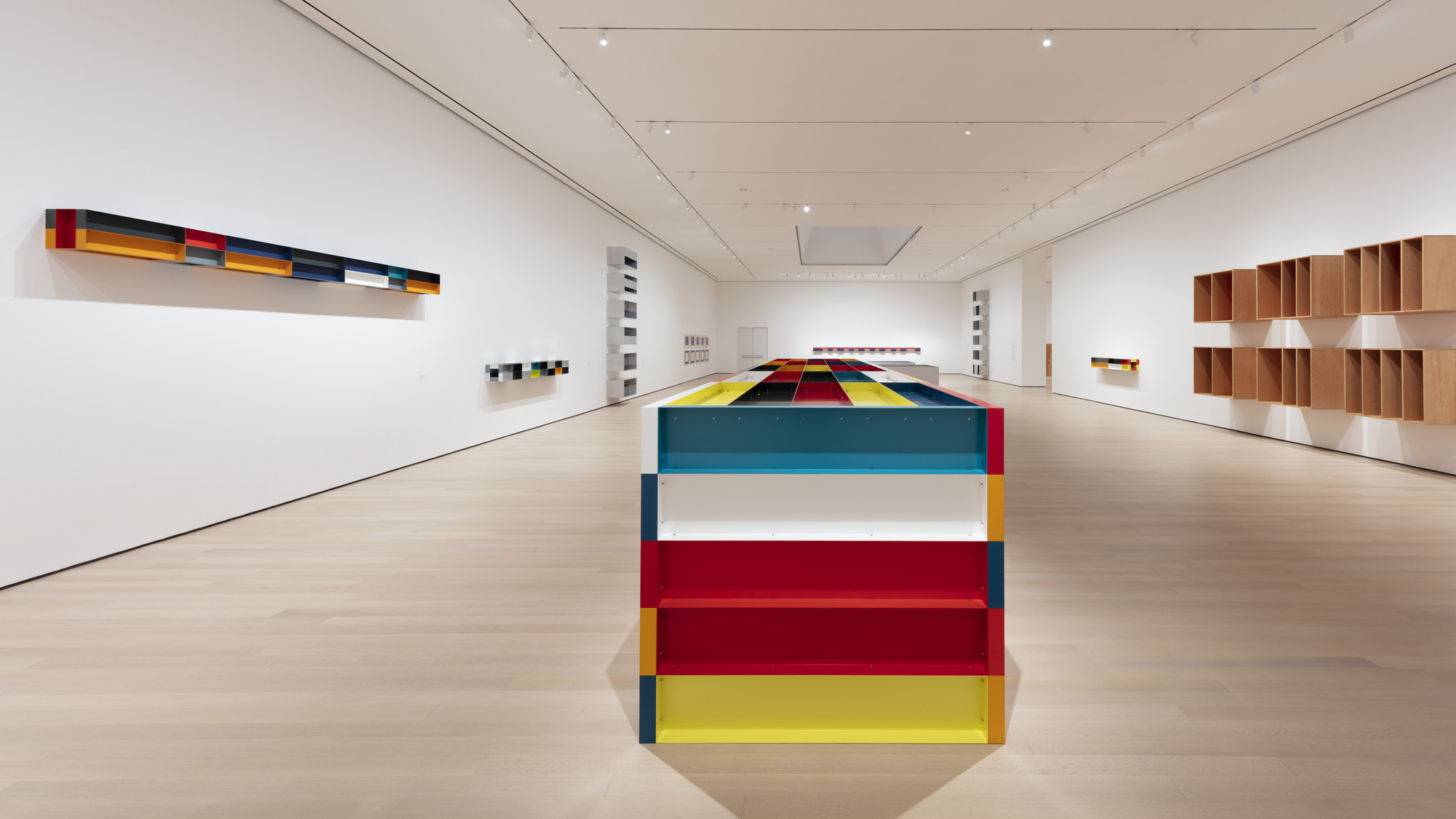 Installation view of the exhibition "Judd" | MoMA