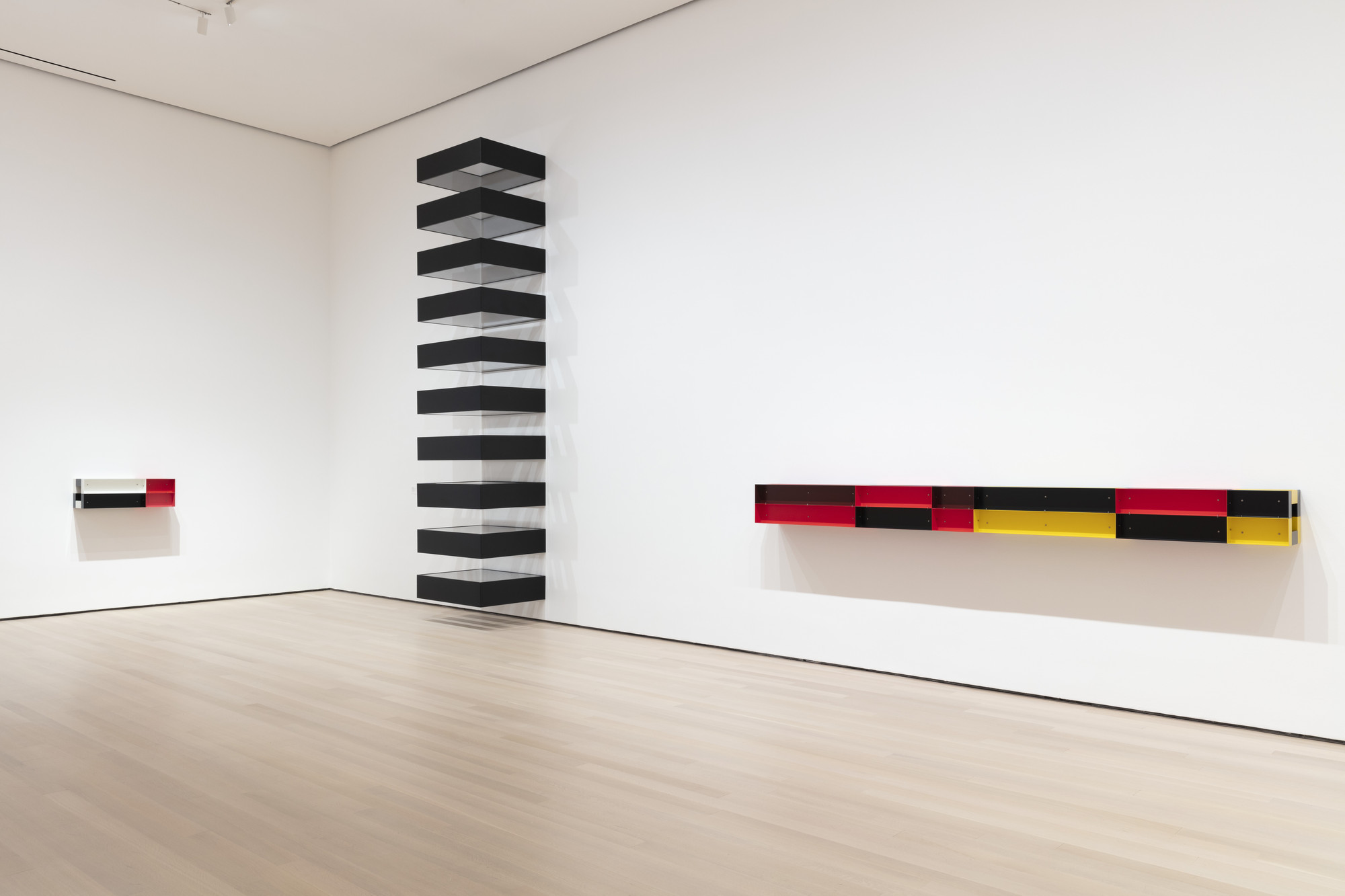 Installation view of the exhibition "Judd" | MoMA