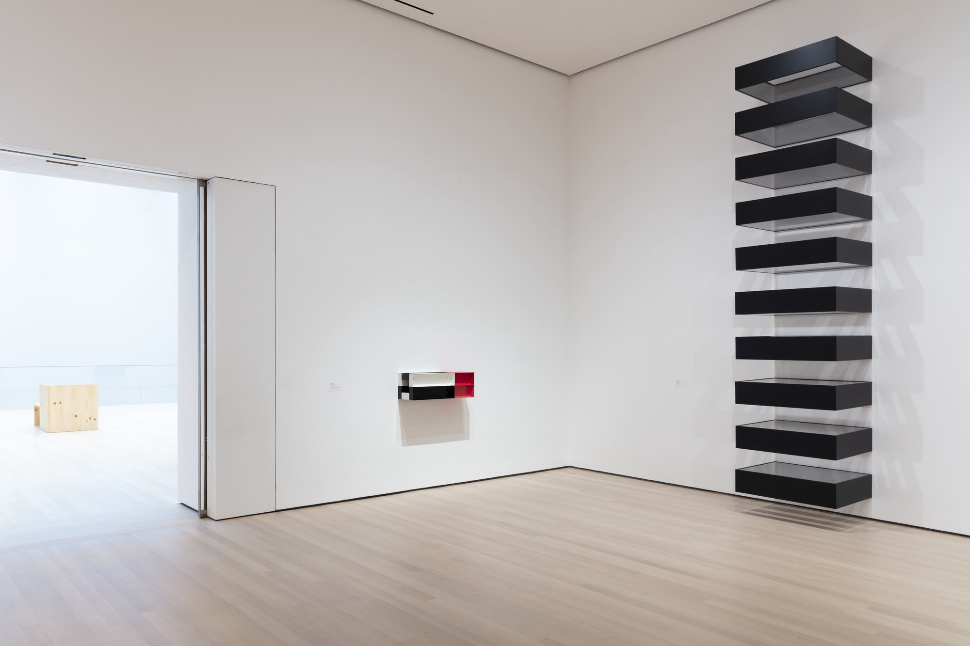 Installation view of the exhibition "Judd" | MoMA
