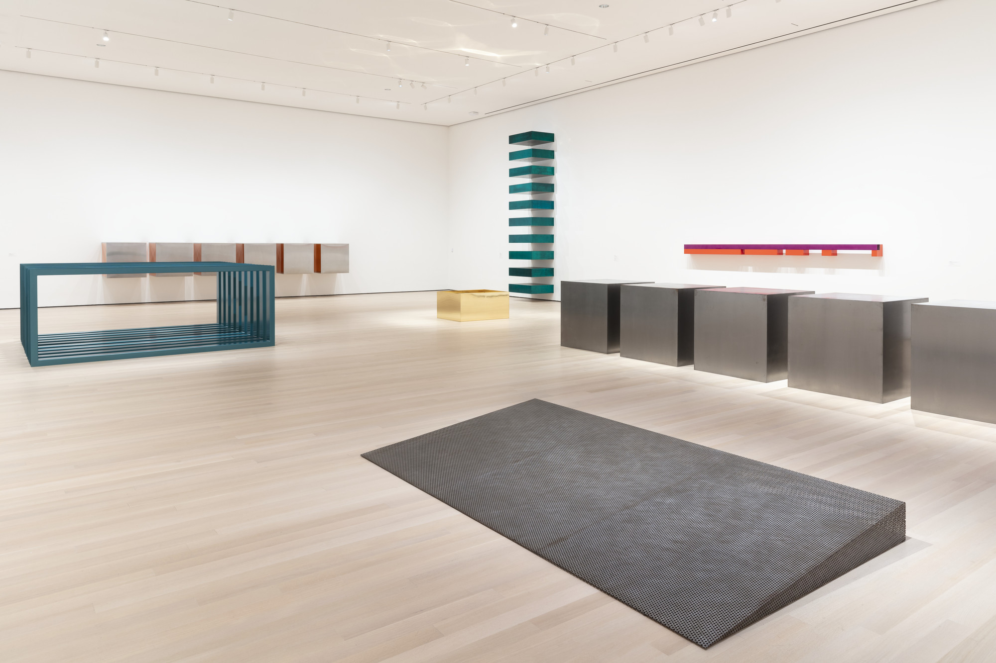 Installation view of the exhibition "Judd" | MoMA