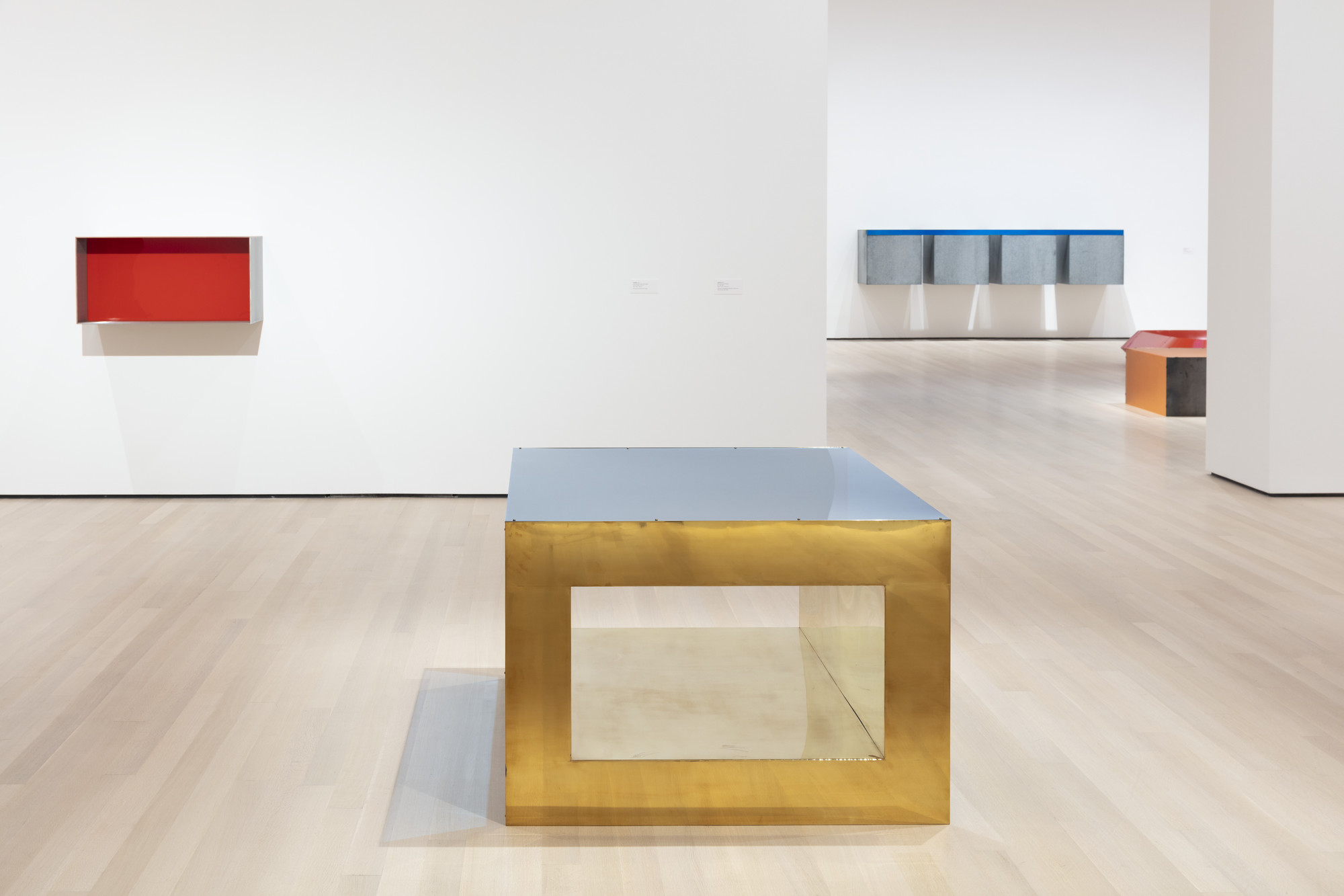 Installation view of the exhibition "Judd" | MoMA