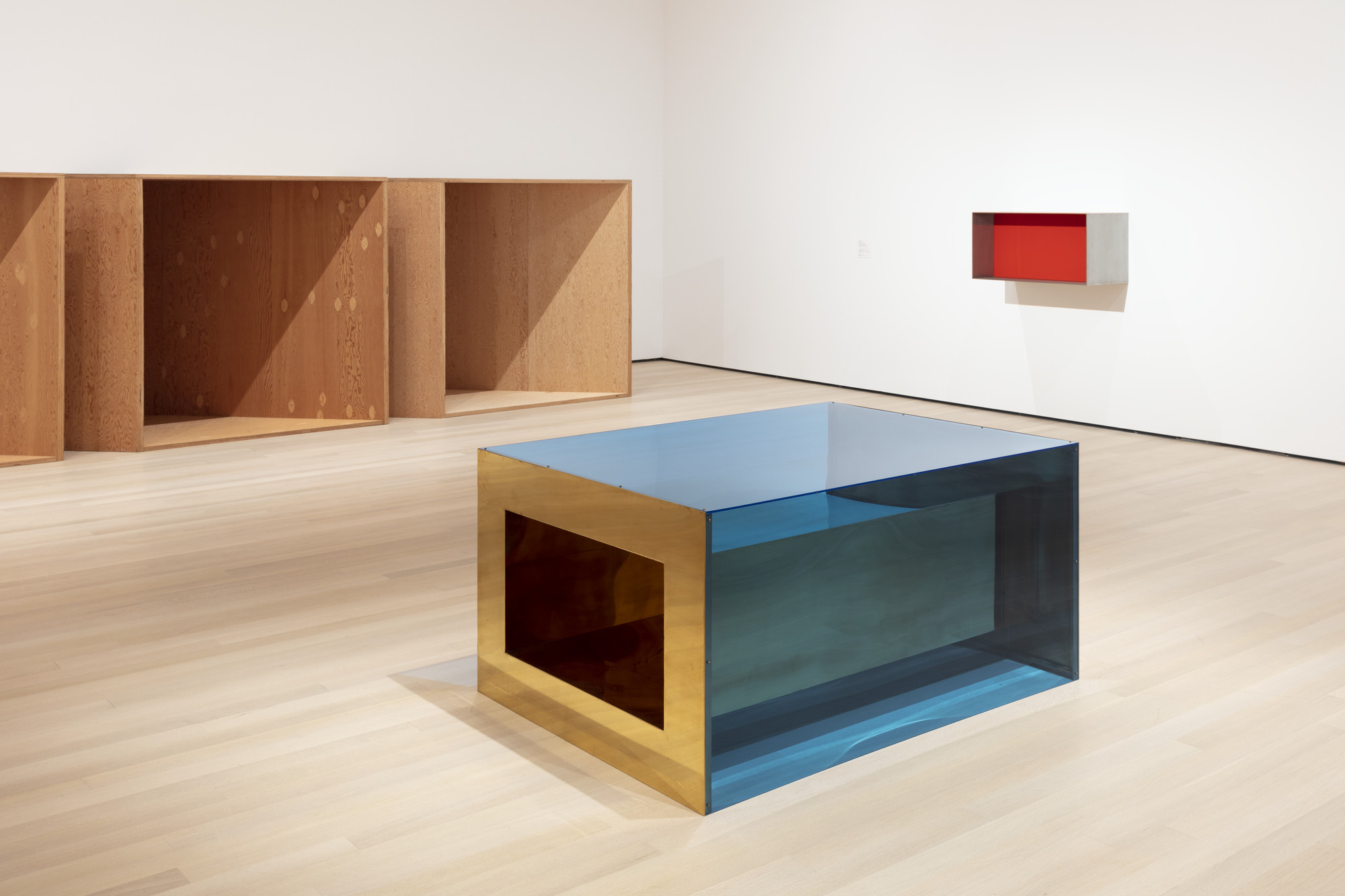Installation view of the exhibition "Judd" | MoMA