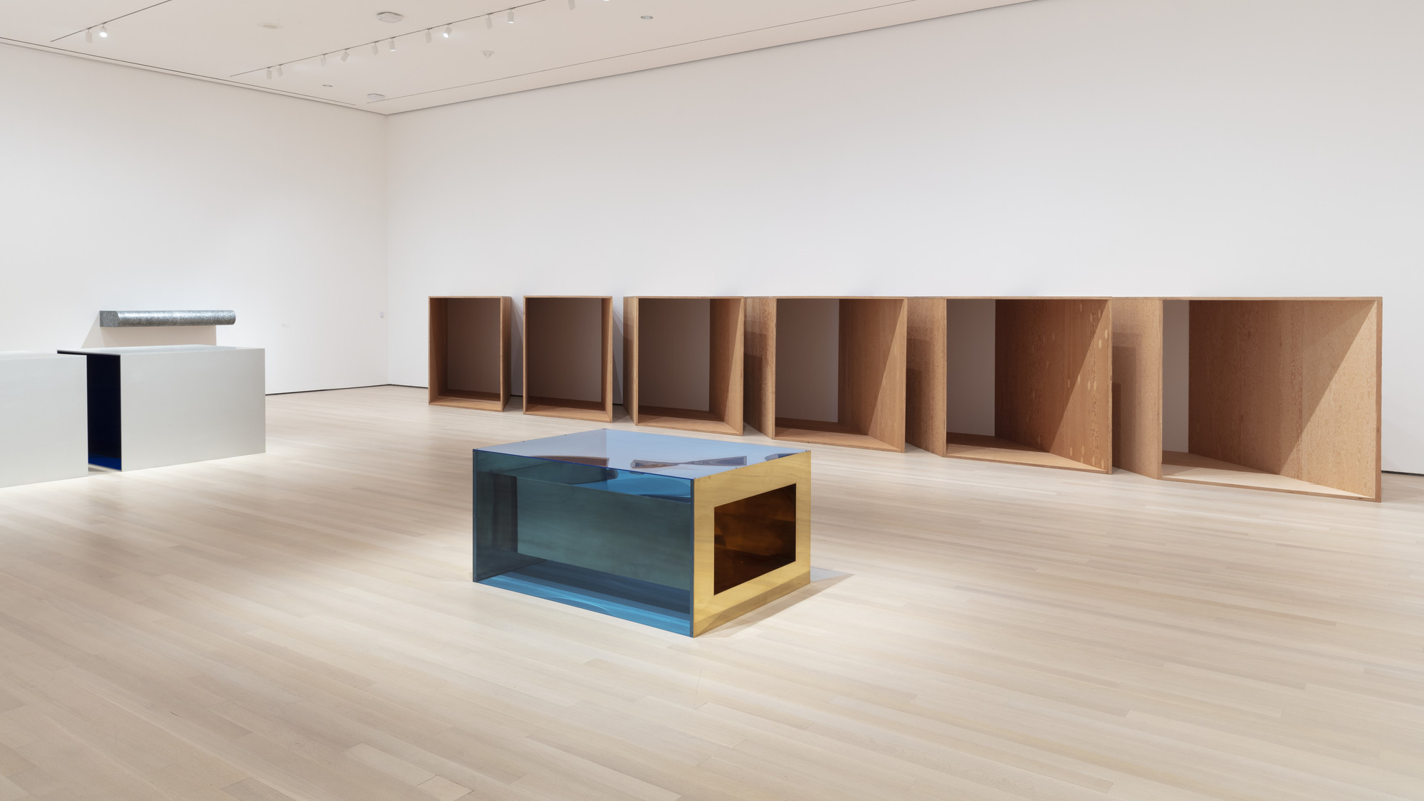 Installation view of the exhibition "Judd" | MoMA