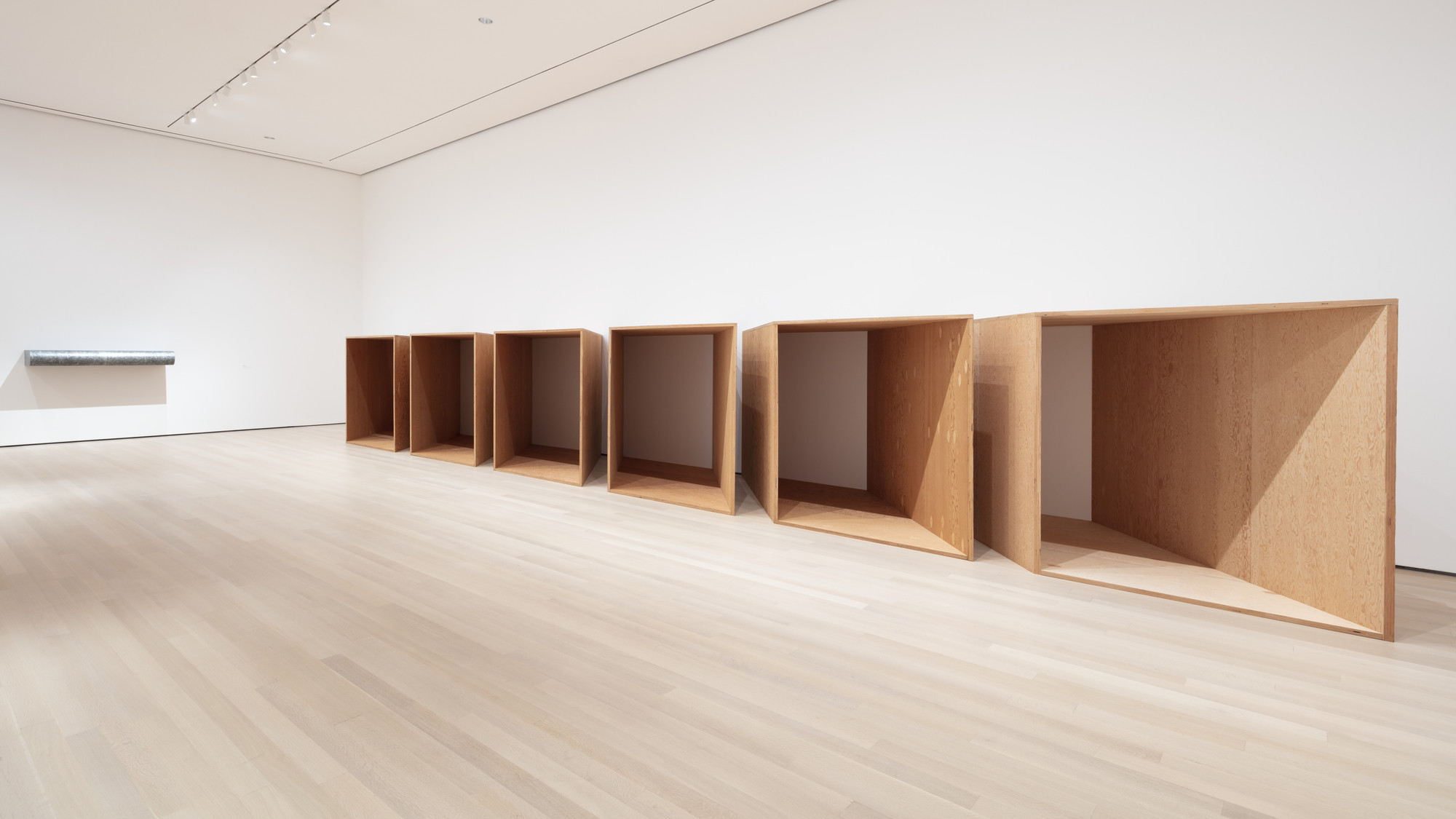 Installation view of the exhibition "Judd" | MoMA