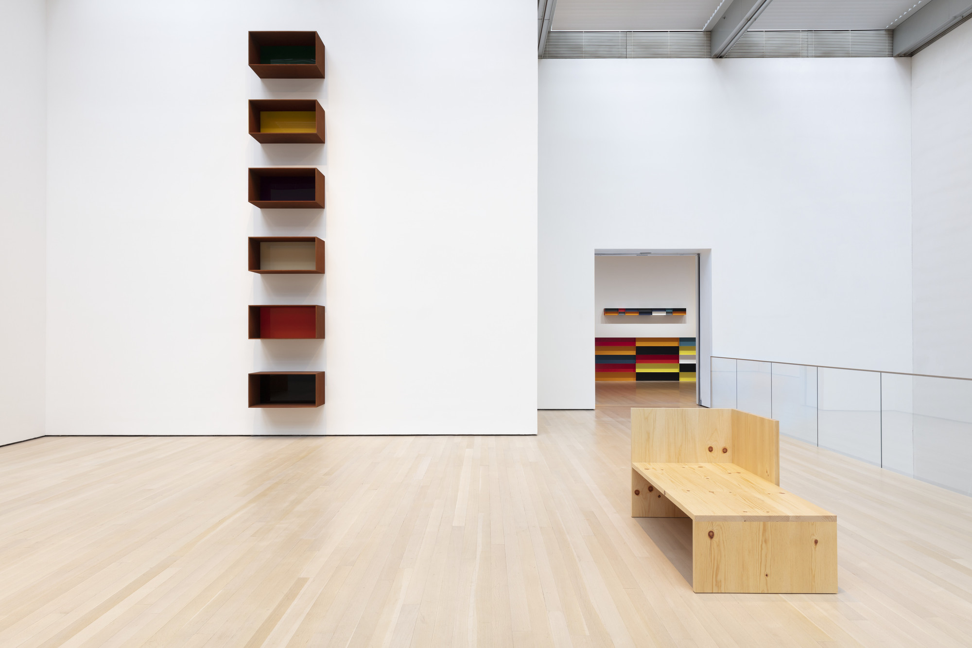 Installation view of the exhibition "Judd" | MoMA
