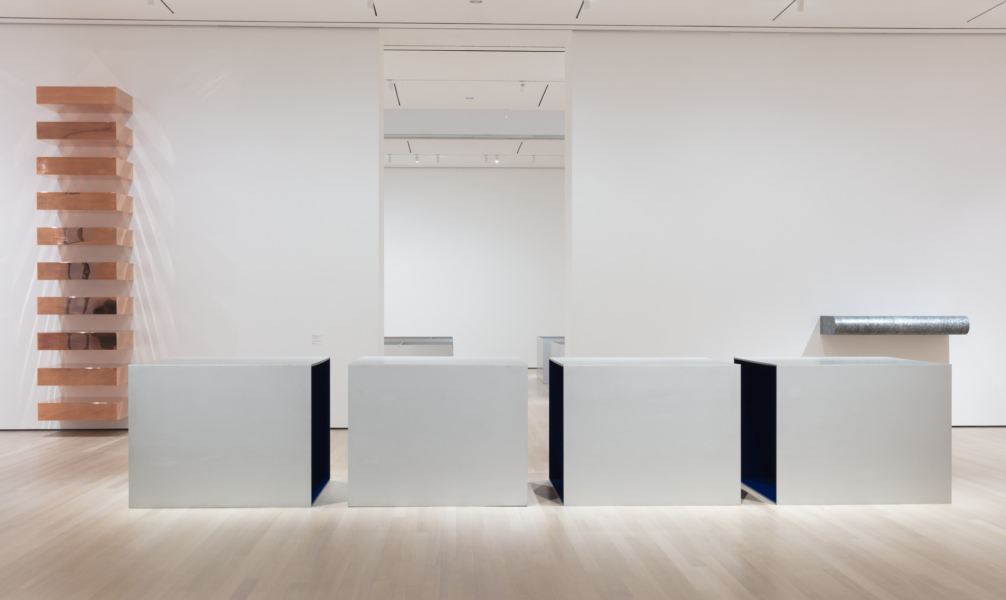 Installation view of the exhibition "Judd" | MoMA