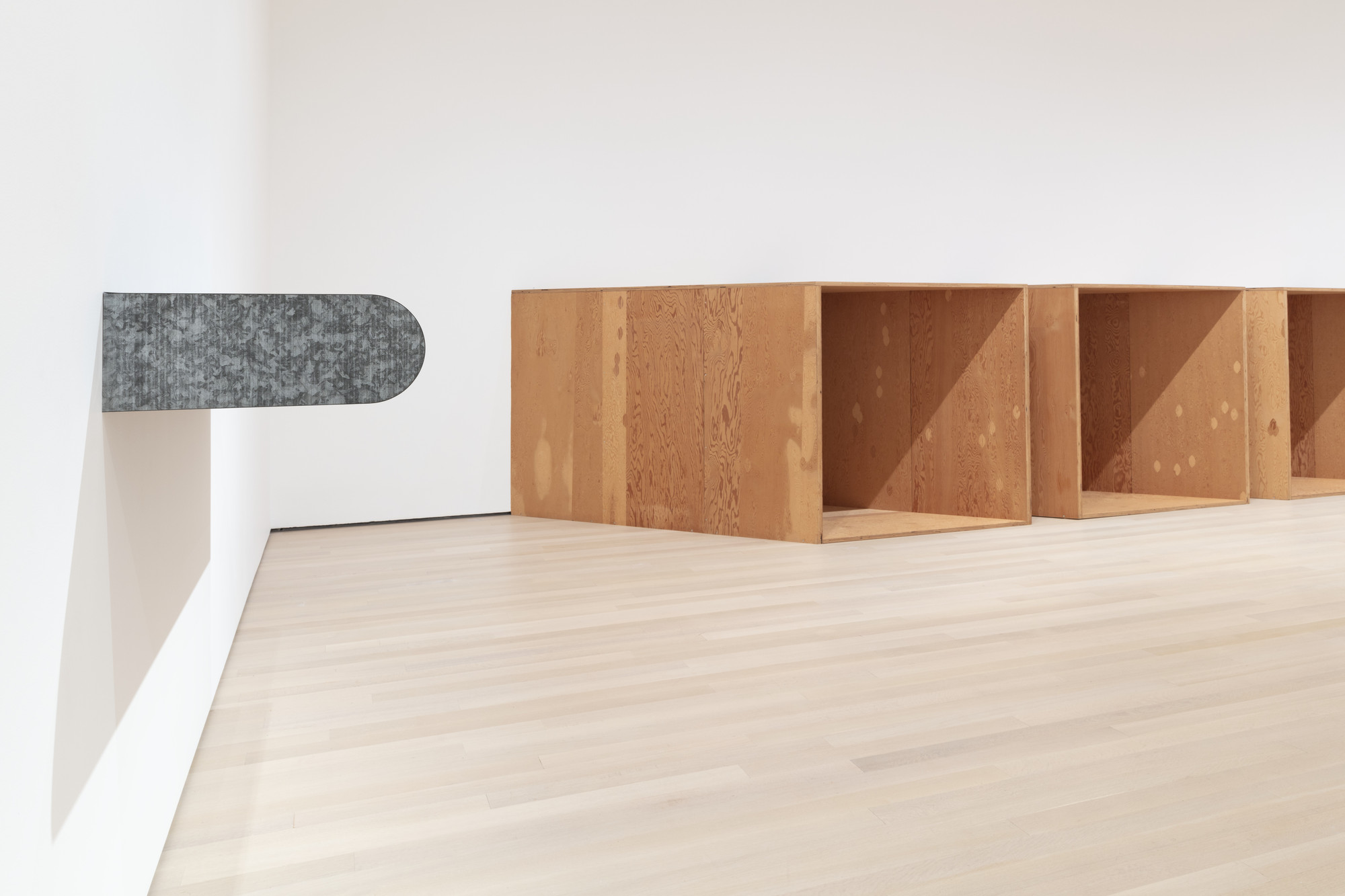 Installation view of the exhibition "Judd" | MoMA