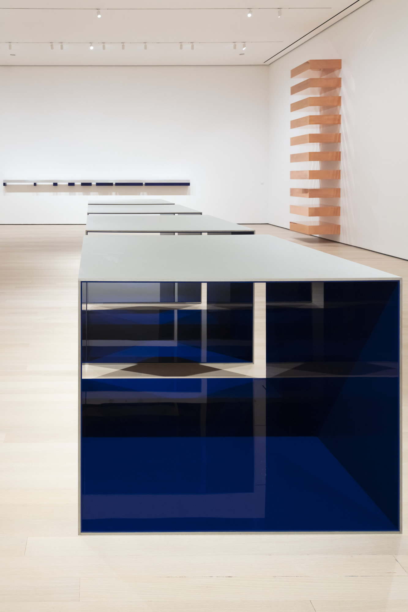 Installation view of the exhibition "Judd" | MoMA
