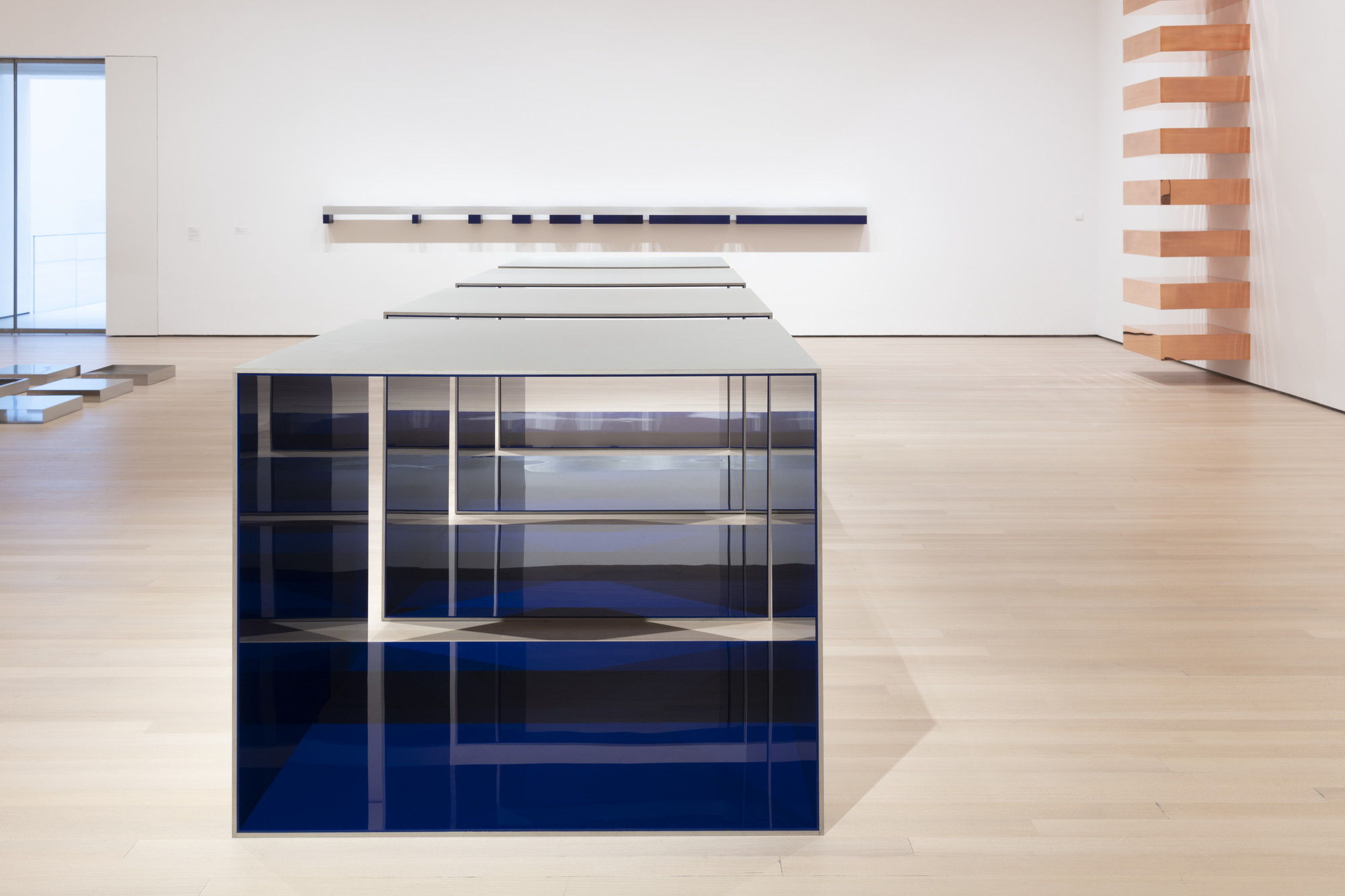 Installation view of the exhibition "Judd" | MoMA