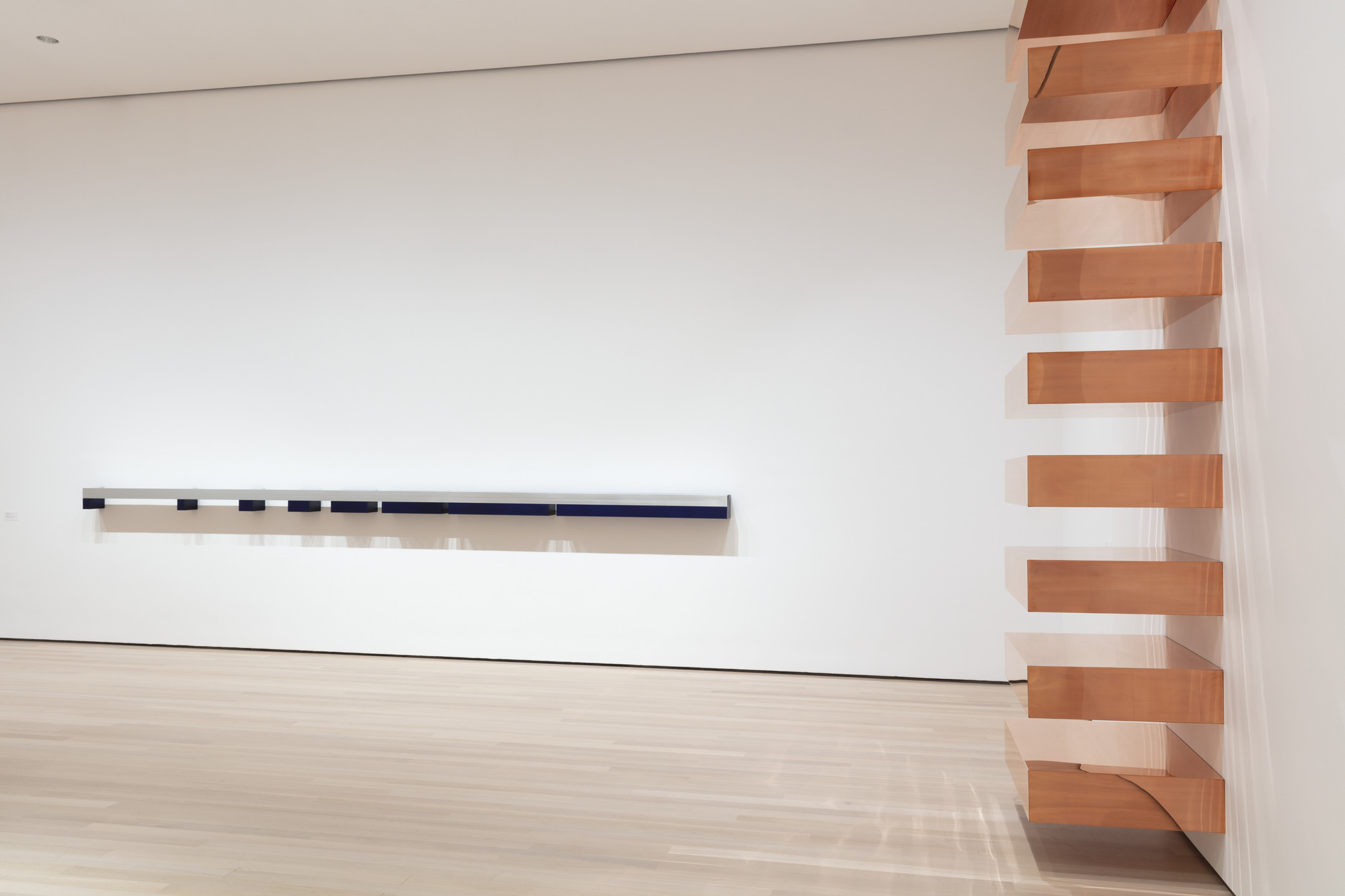 Installation view of the exhibition "Judd" | MoMA