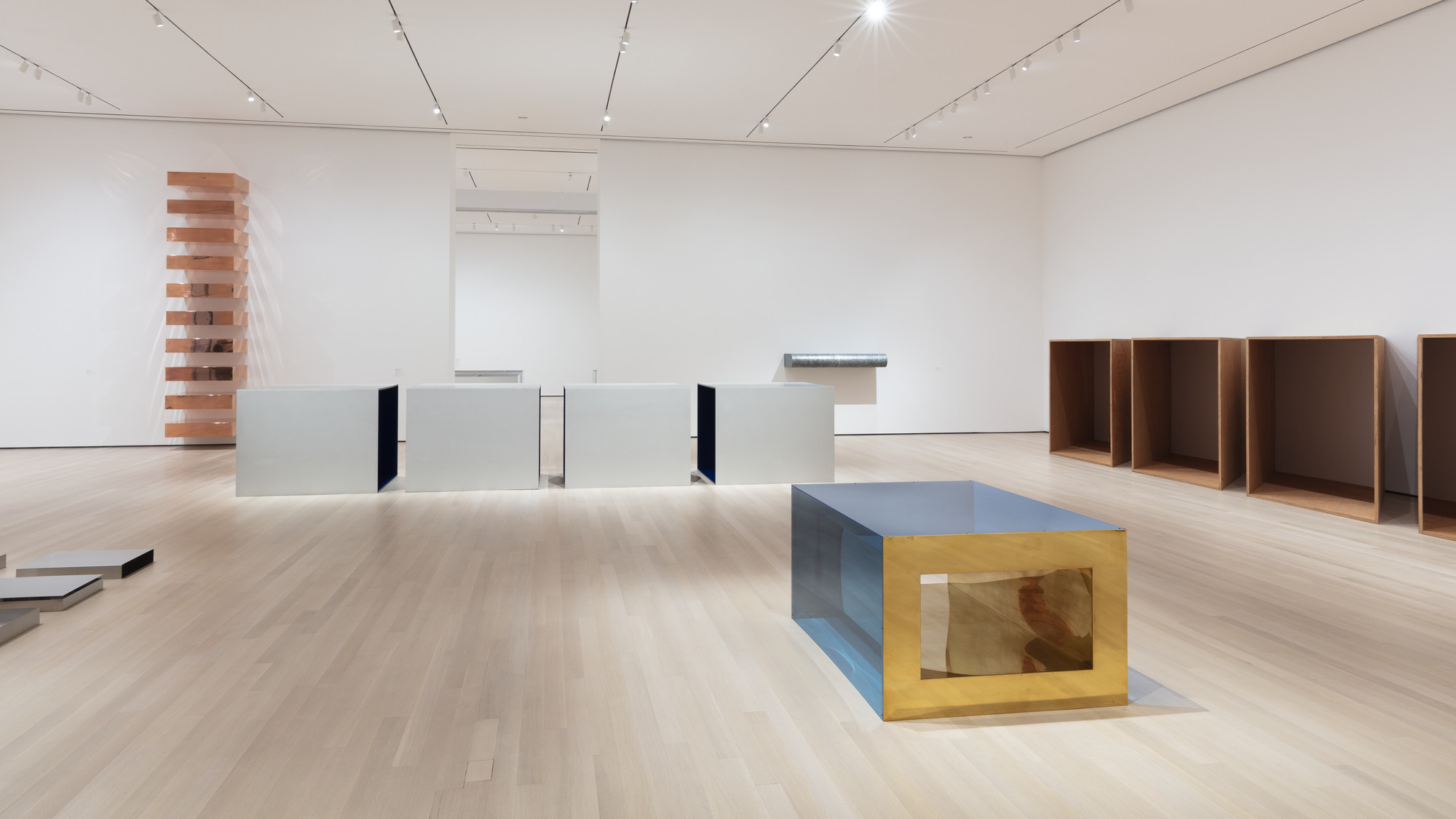 Installation view of the exhibition "Judd" | MoMA