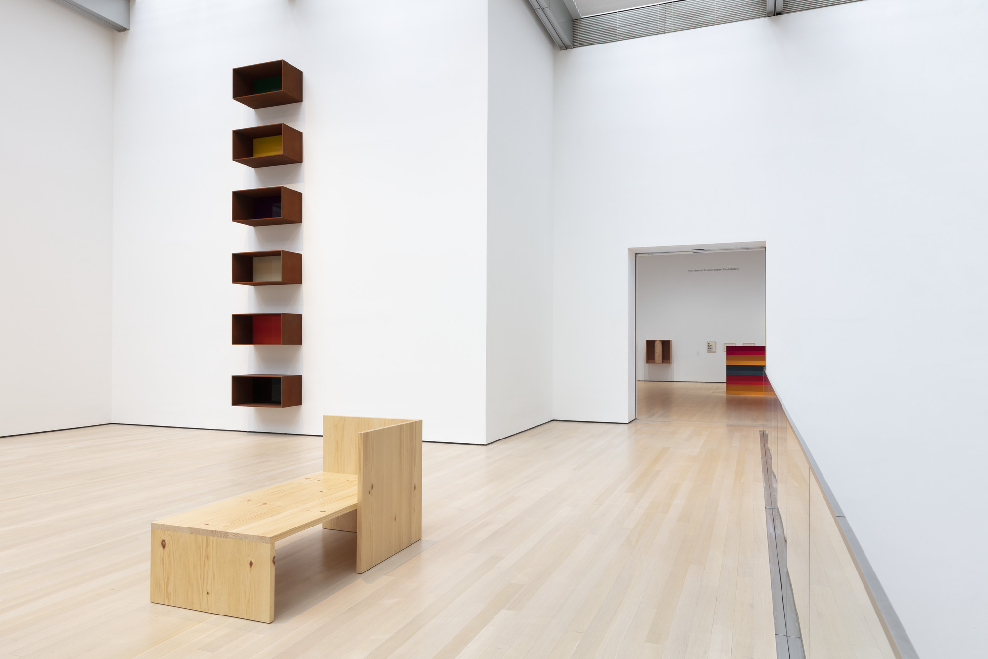 Installation view of the exhibition "Judd" | MoMA
