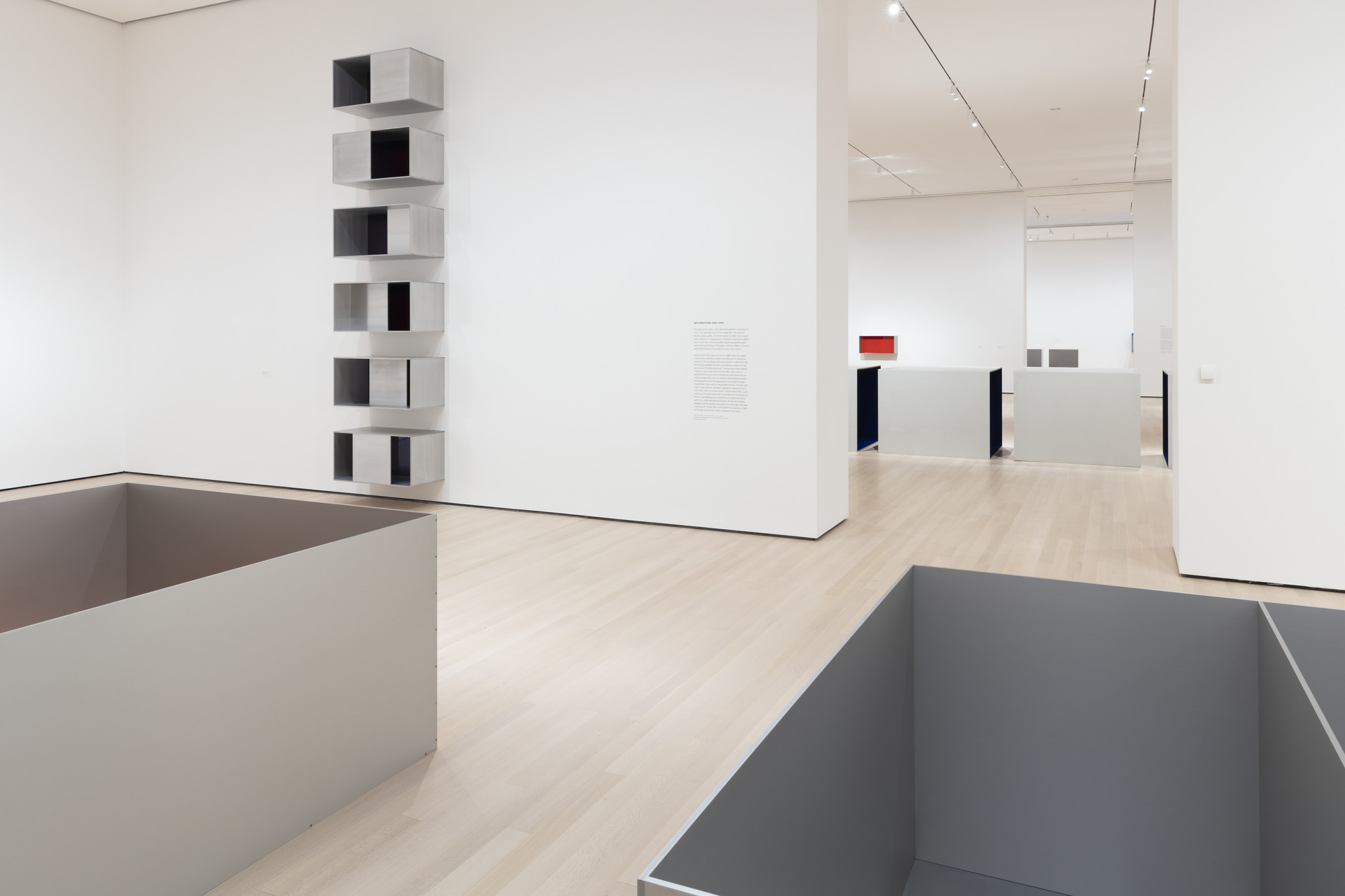 Installation view of the exhibition "Judd" | MoMA