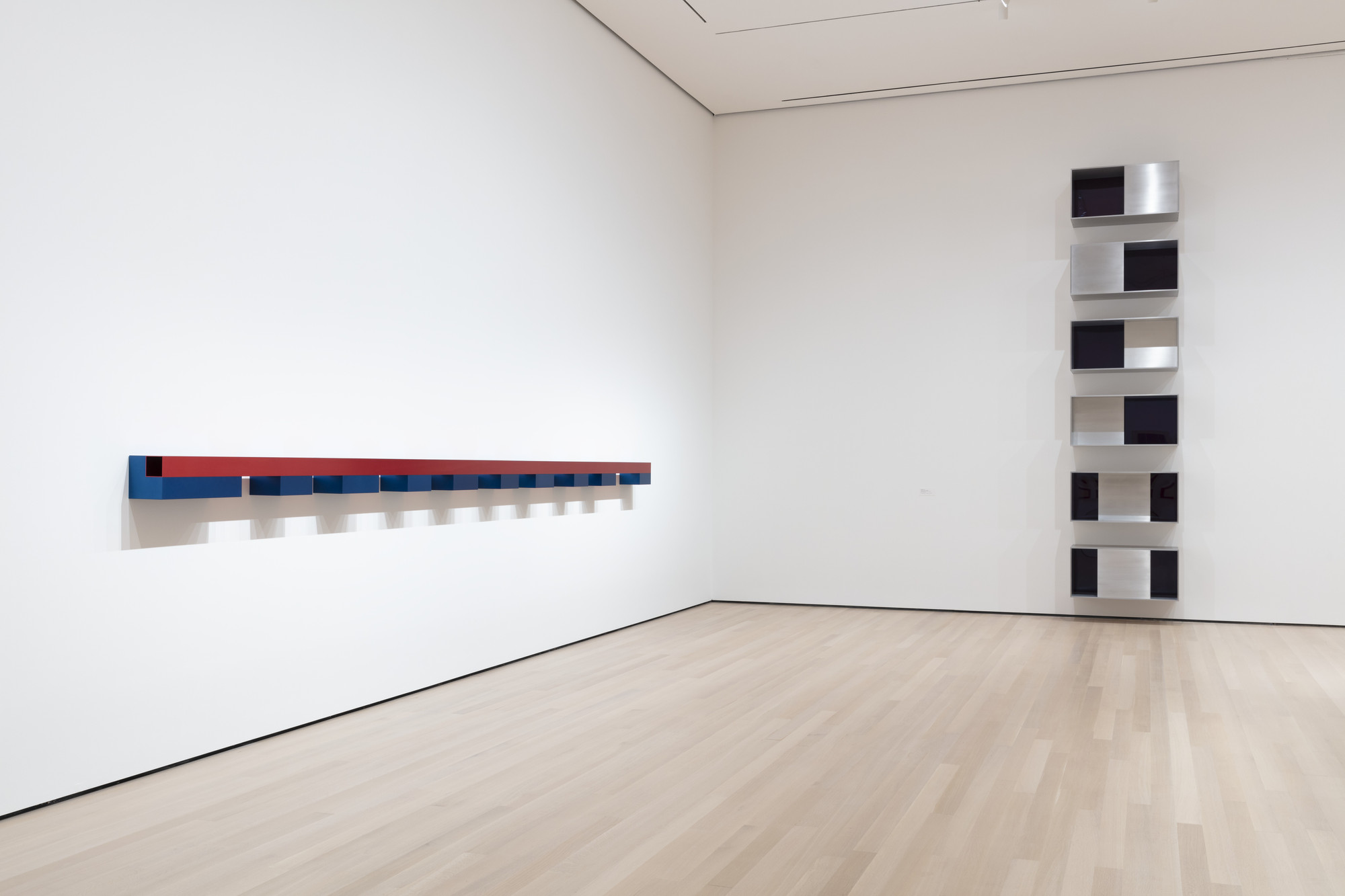 Installation view of the exhibition "Judd" | MoMA