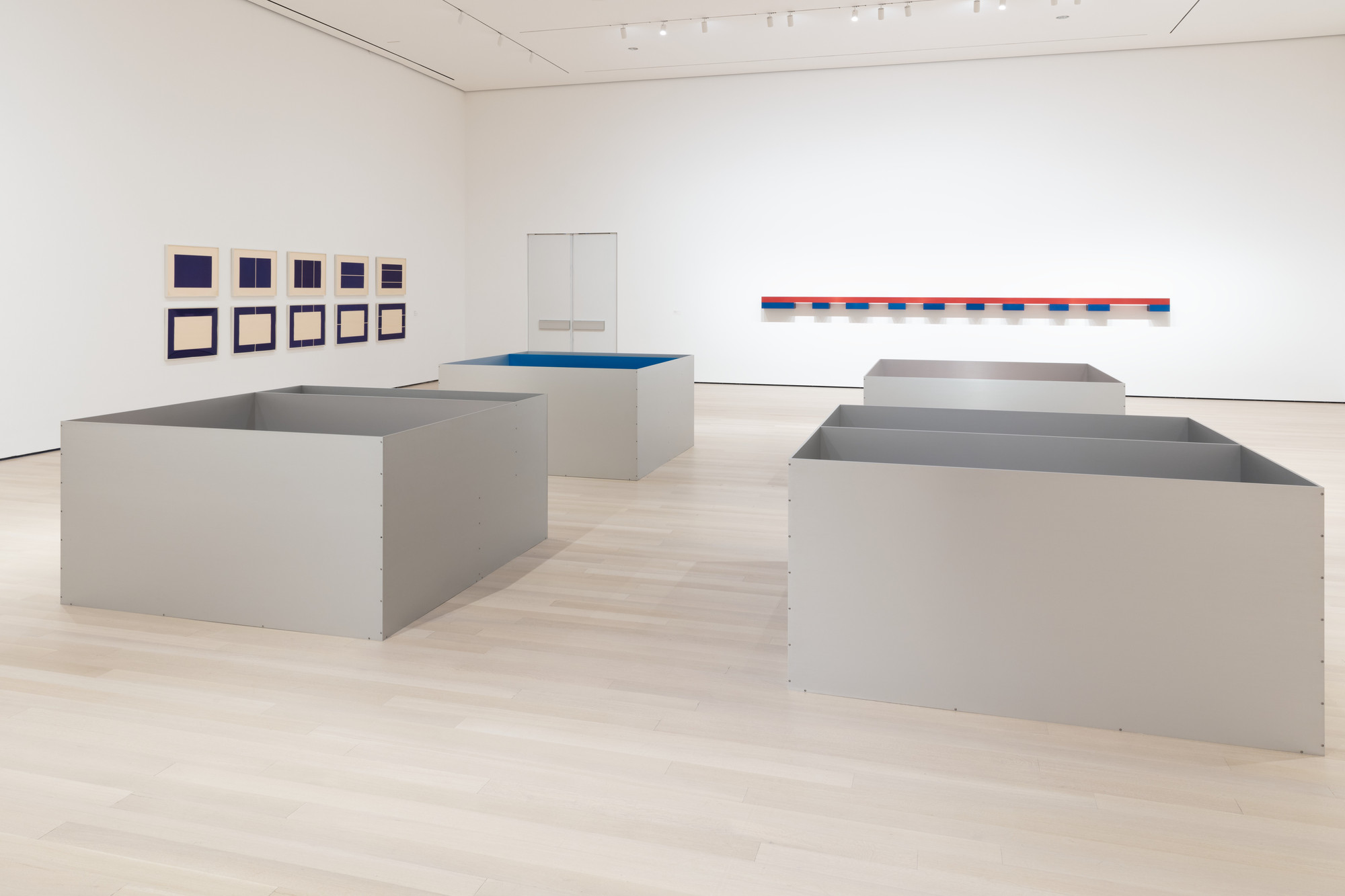 Installation view of the exhibition "Judd" | MoMA