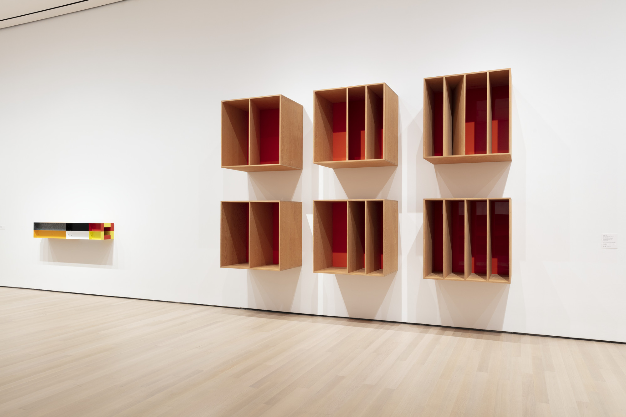Installation view of the exhibition "Judd" | MoMA