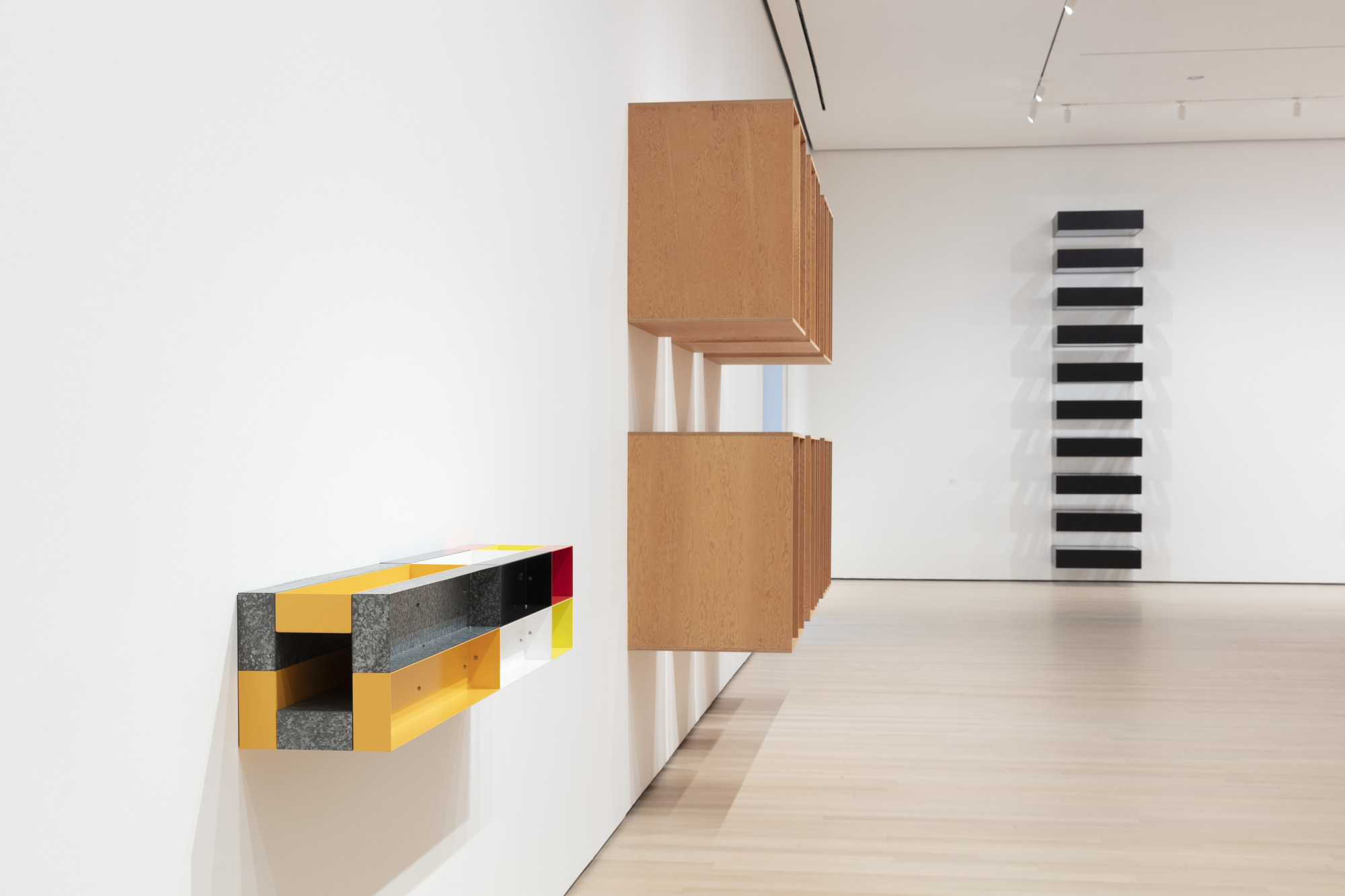 Installation view of the exhibition "Judd" | MoMA