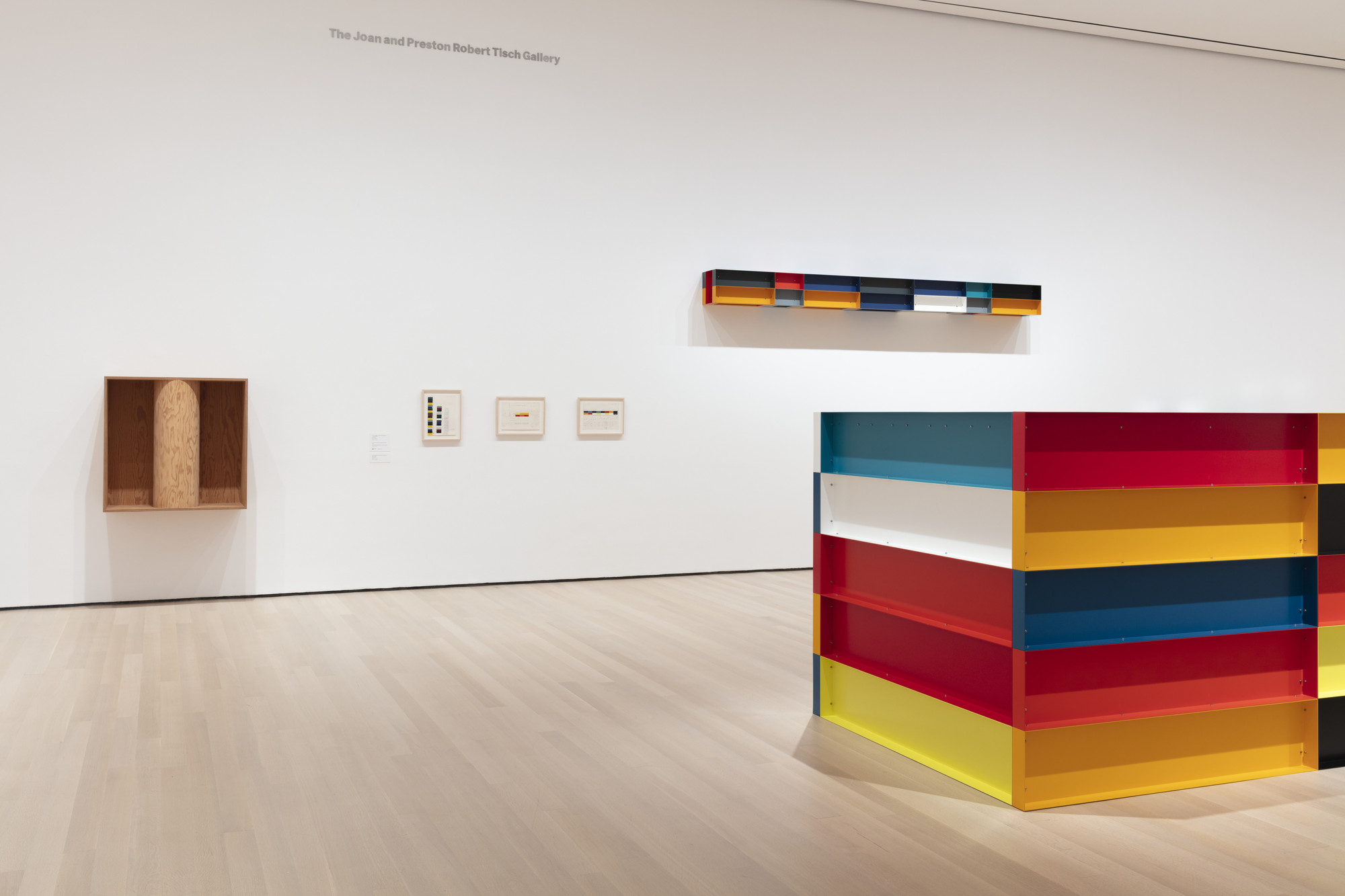 Installation view of the exhibition "Judd" | MoMA