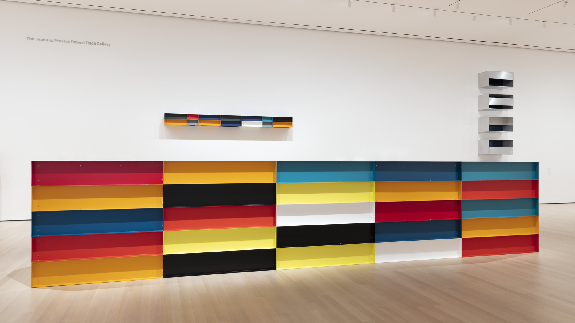 Installation view of the exhibition "Judd" | MoMA