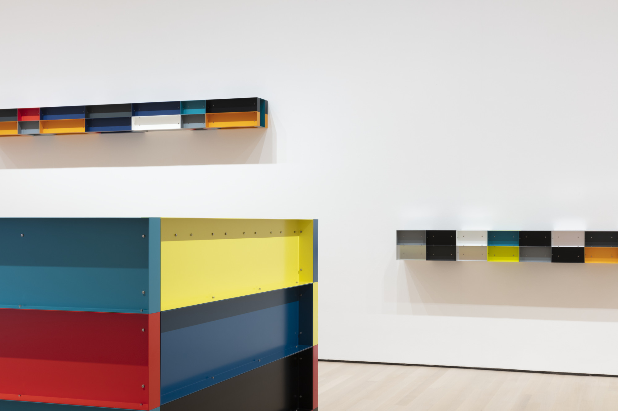 Installation view of the exhibition "Judd" | MoMA