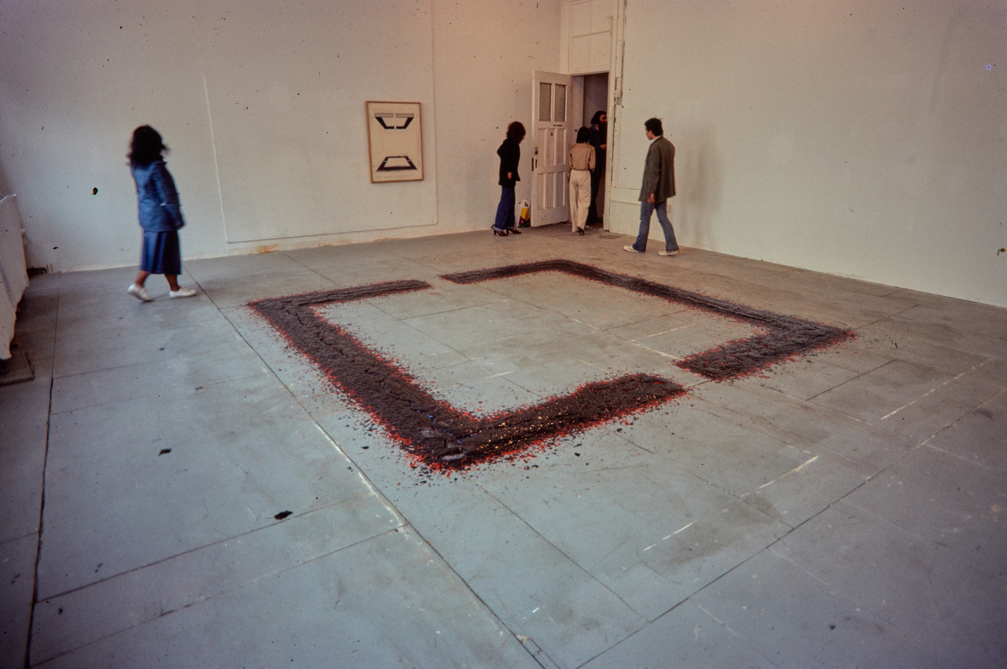 Installation view of "Rotated Square" by Jeff Russell in the P.S. 1 ...