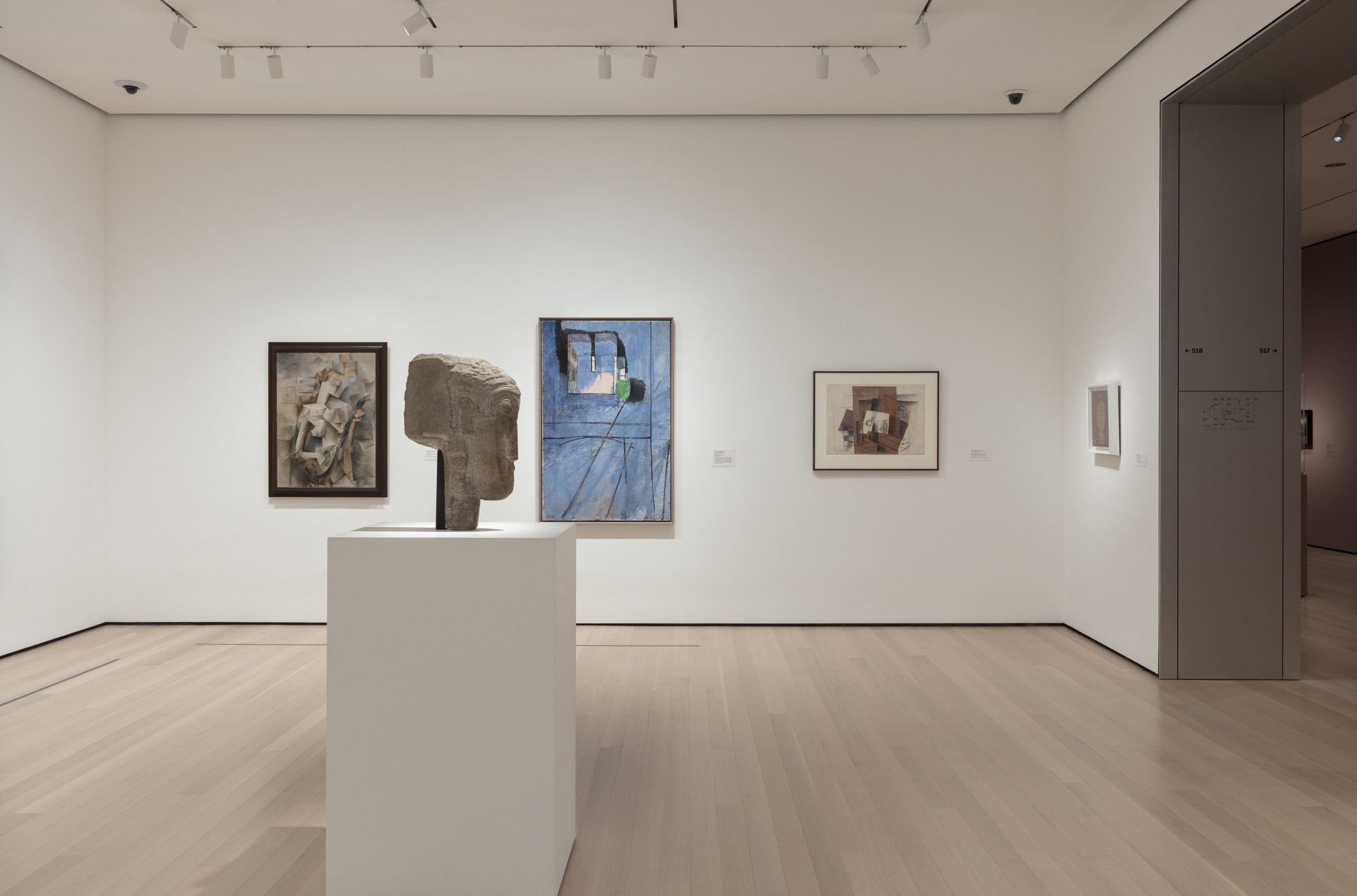 Installation view of the gallery "A Surrealist Art History" in the ...