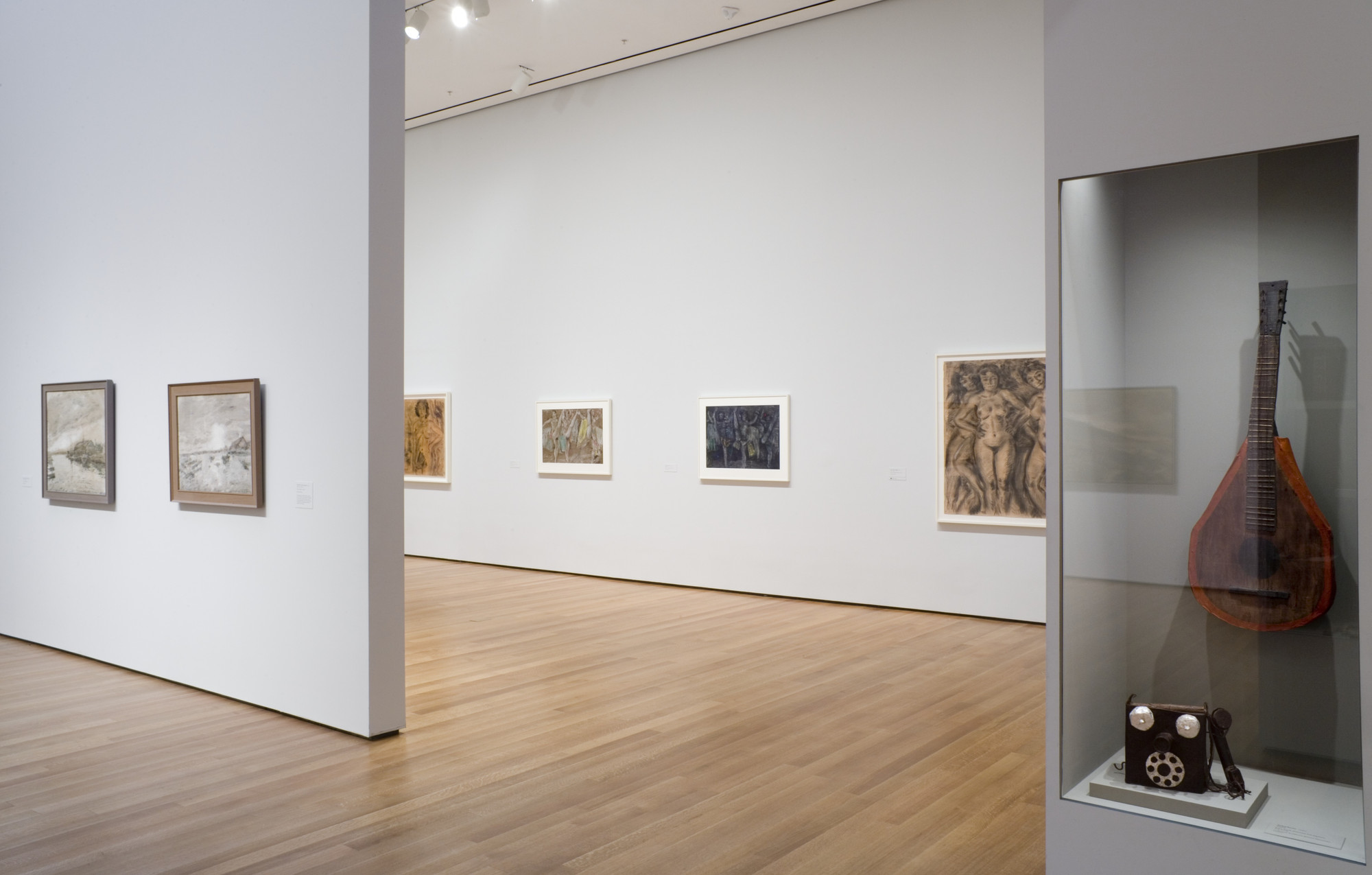 Installation view of the exhibition "Armando Reverón" | MoMA
