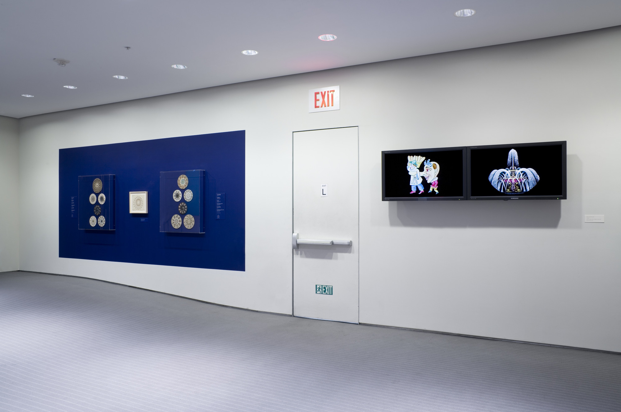 Installation view of the exhibition "Panoramas of the Moving Image ...