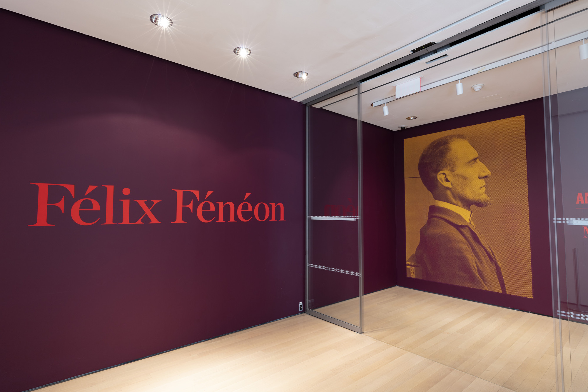 Installation view of the exhibition "Félix Fénéon: The Anarchist and ...