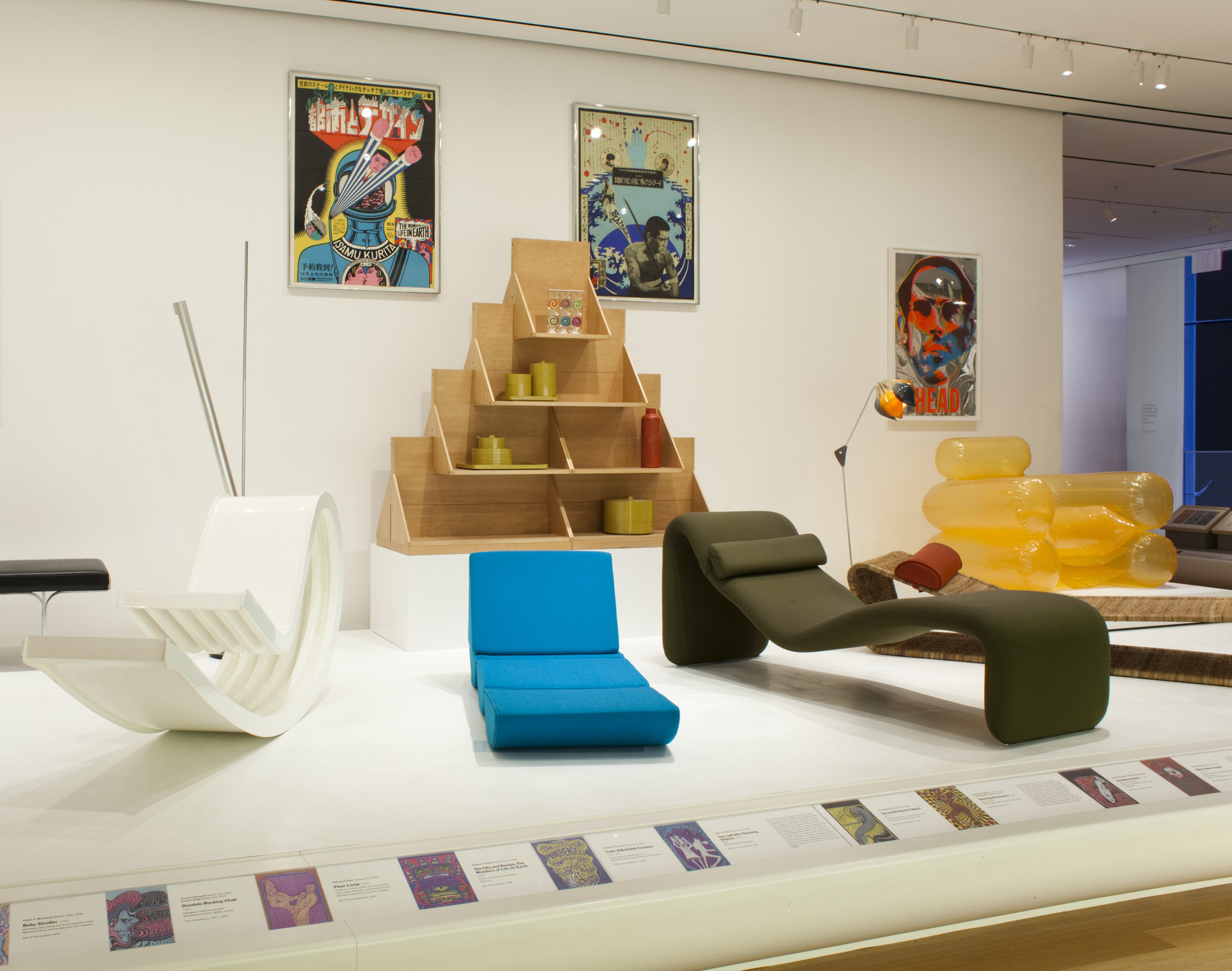 Installation view of the exhibition "Shaping Modernity: Design 1880 ...