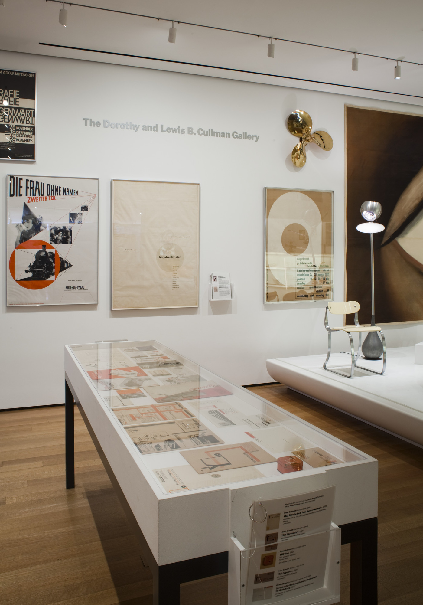 Installation view of the exhibition "The New Typography" | MoMA