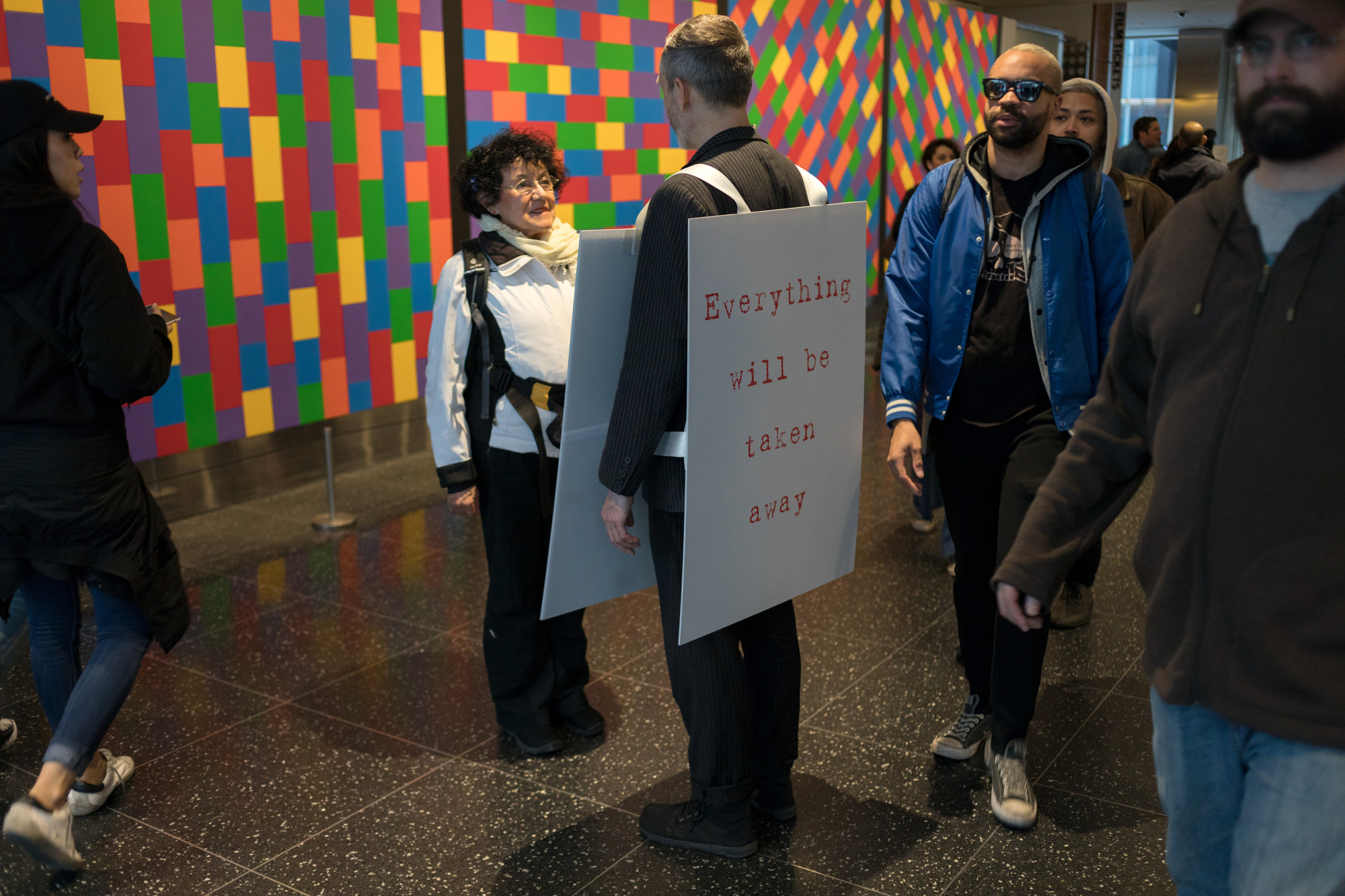 Installation view of the exhibition "Adrian Piper: A Synthesis of ...