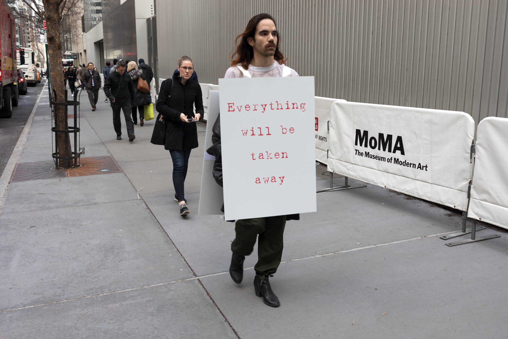 Installation view of the exhibition "Adrian Piper: A Synthesis of ...