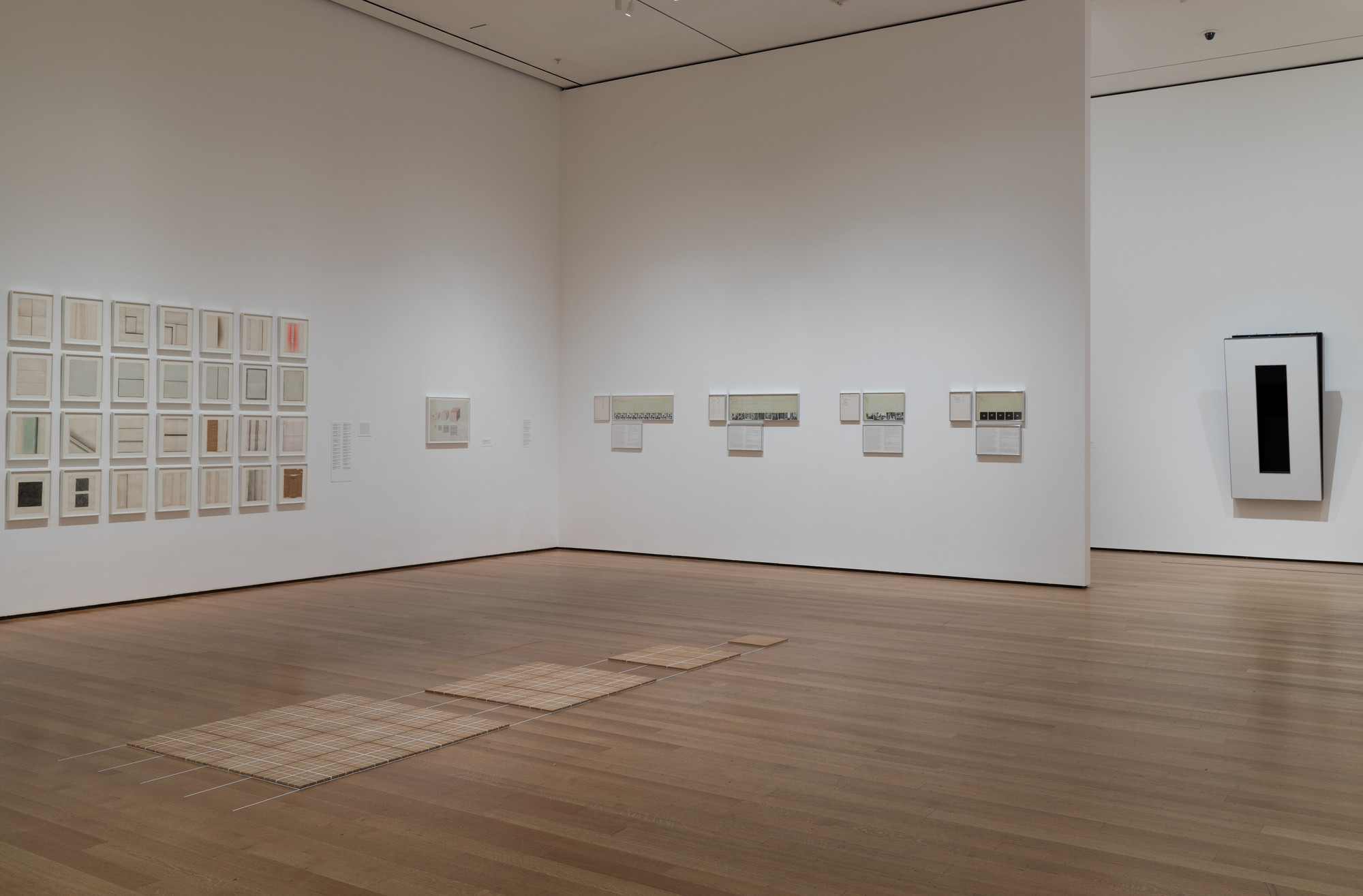 Installation view of the exhibition "Adrian Piper: A Synthesis of ...