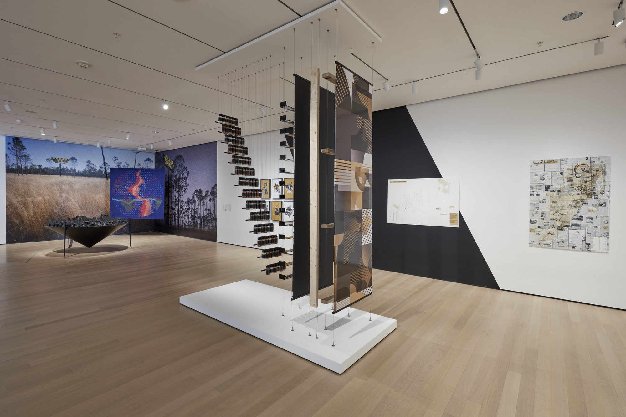 Installation view of the exhibition "Reconstructions: Architecture and ...
