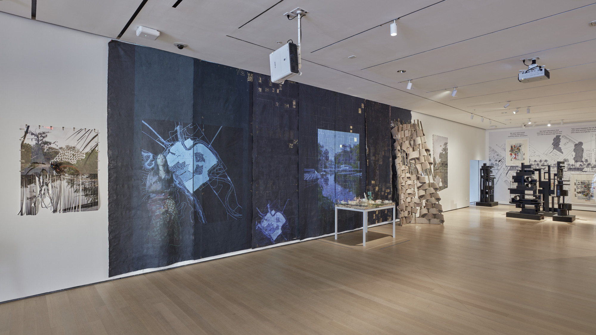 Installation view of the exhibition "Reconstructions: Architecture and ...