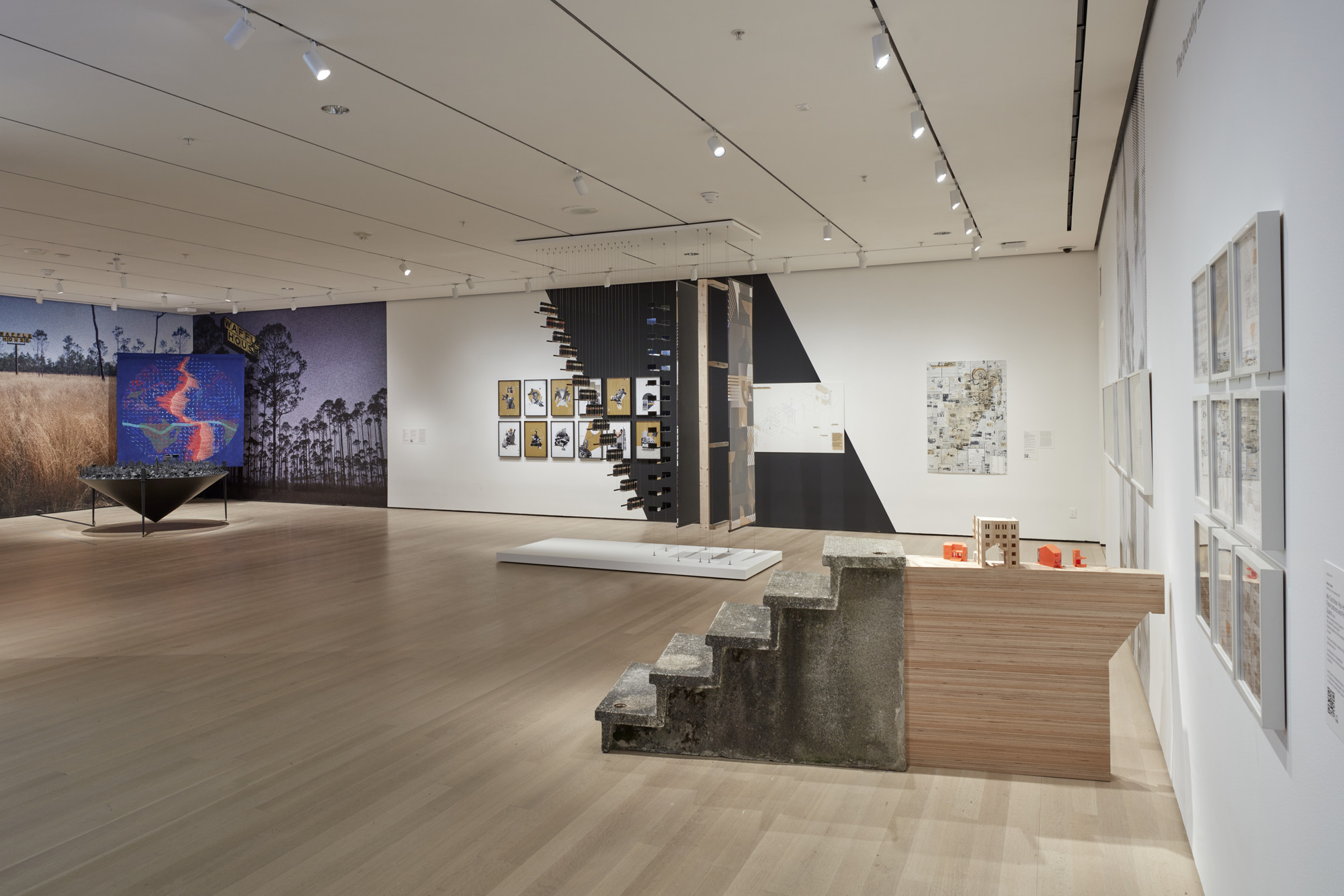Installation view of the exhibition "Reconstructions: Architecture and ...