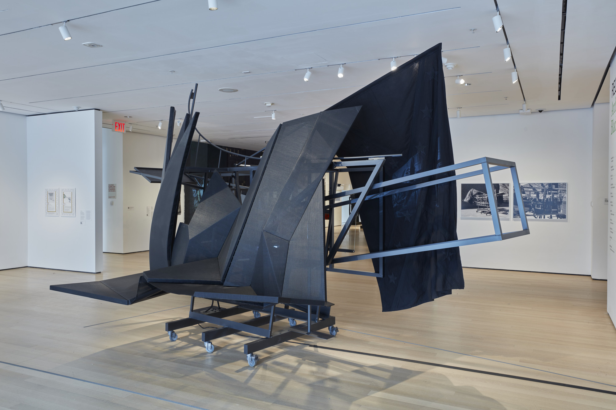 Installation view of the exhibition "Reconstructions: Architecture and ...