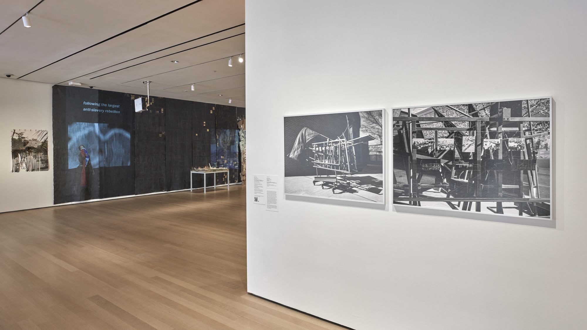 Installation view of the exhibition "Reconstructions: Architecture and ...