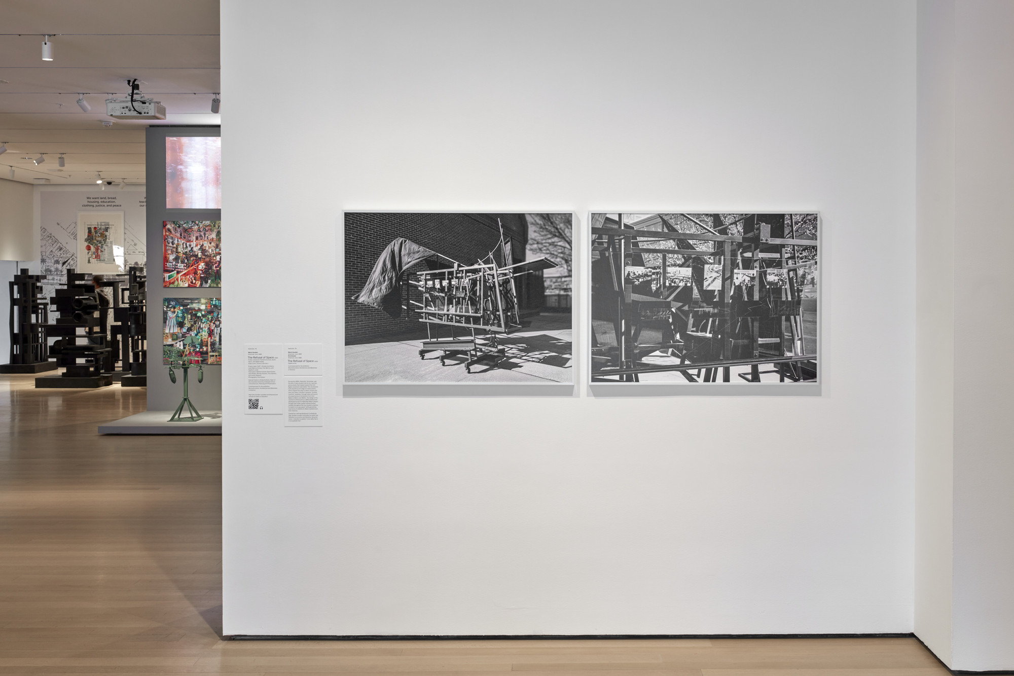 Installation view of the exhibition "Reconstructions: Architecture and ...