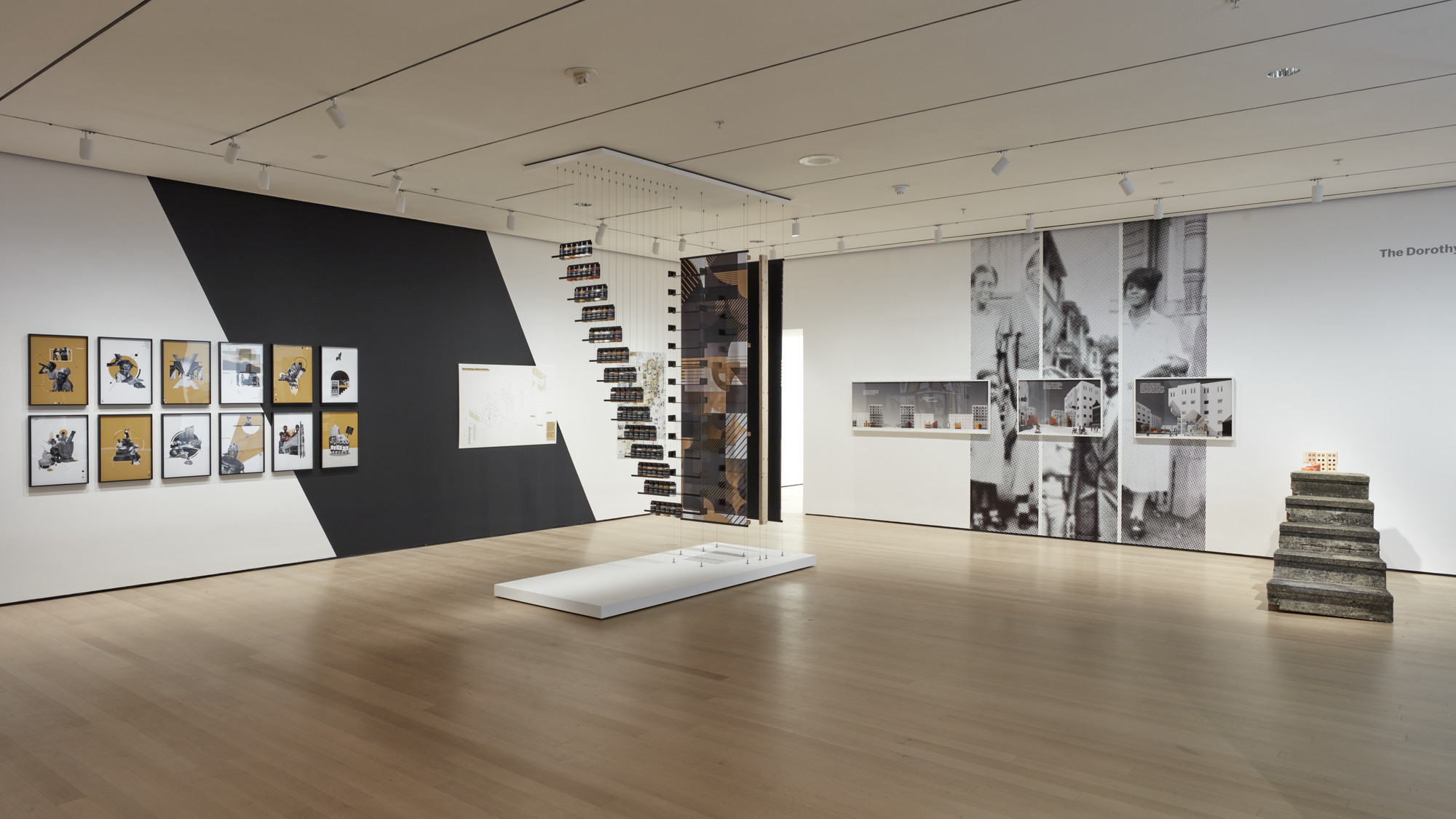 Installation view of the exhibition "Reconstructions: Architecture and ...