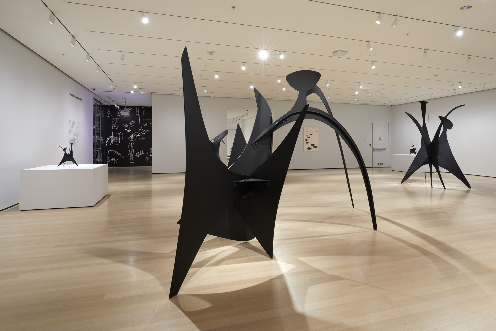 Installation view of the exhibition "Alexander Calder: Modern from the ...